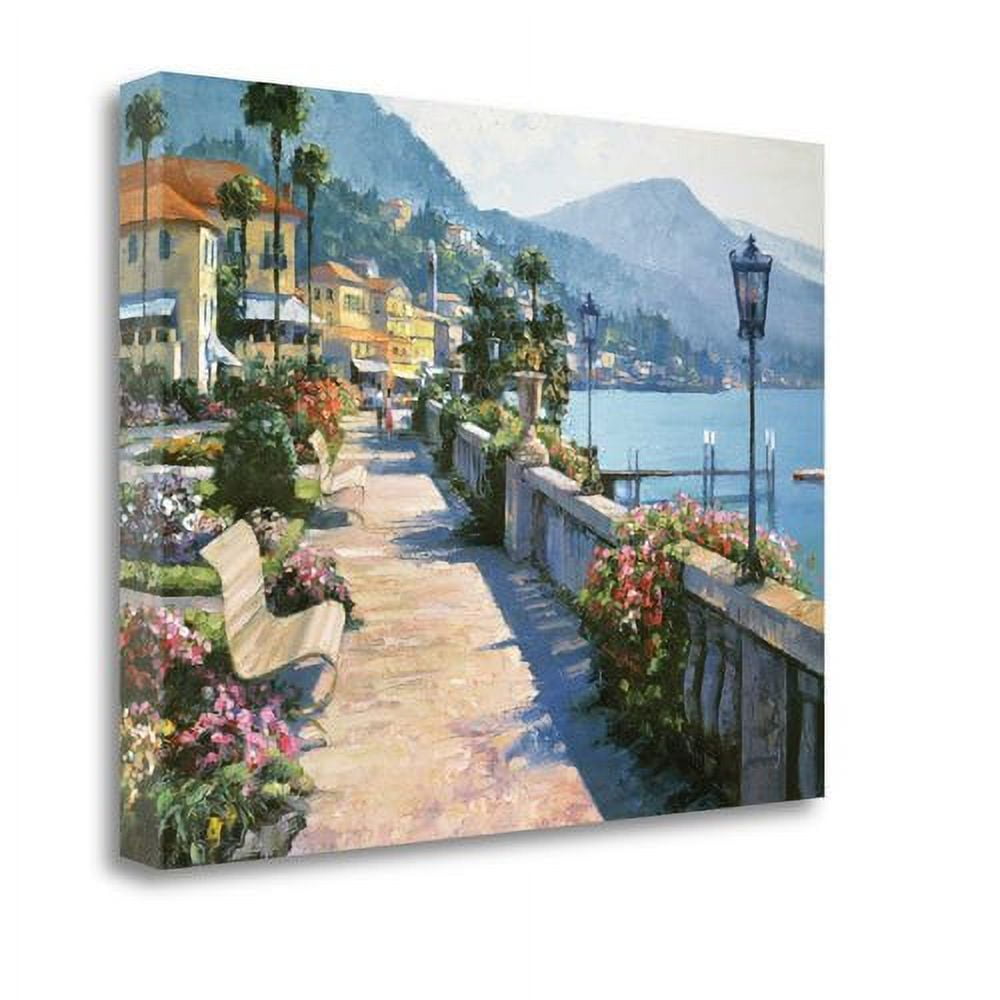 Tangletown Fine Art Bellagio Promenade by Howard Behrens Poster Frame ...