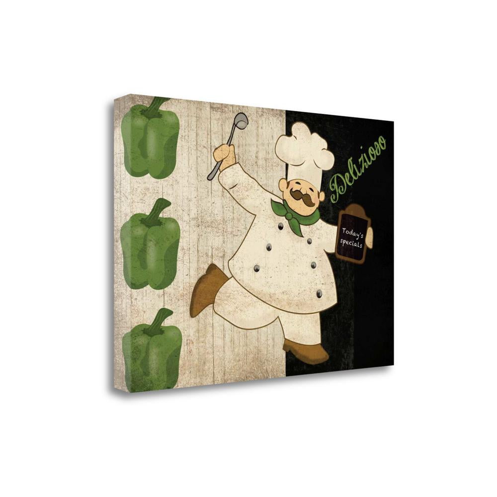 Tangletown Fine Art Chef Delizioso by Piper Ballantyne Poster Frame ...