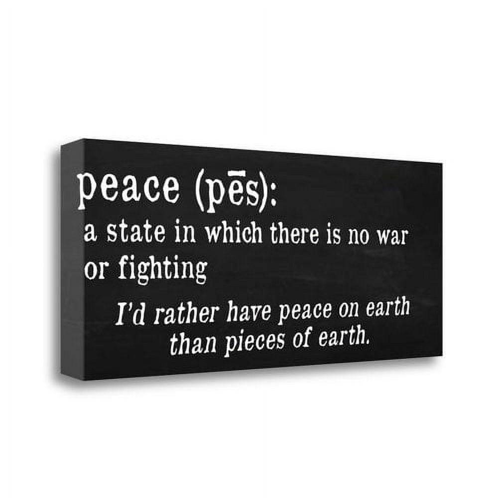 Tangletown Fine Art 'Peace Definition' by Anna Quach Textual Art on ...