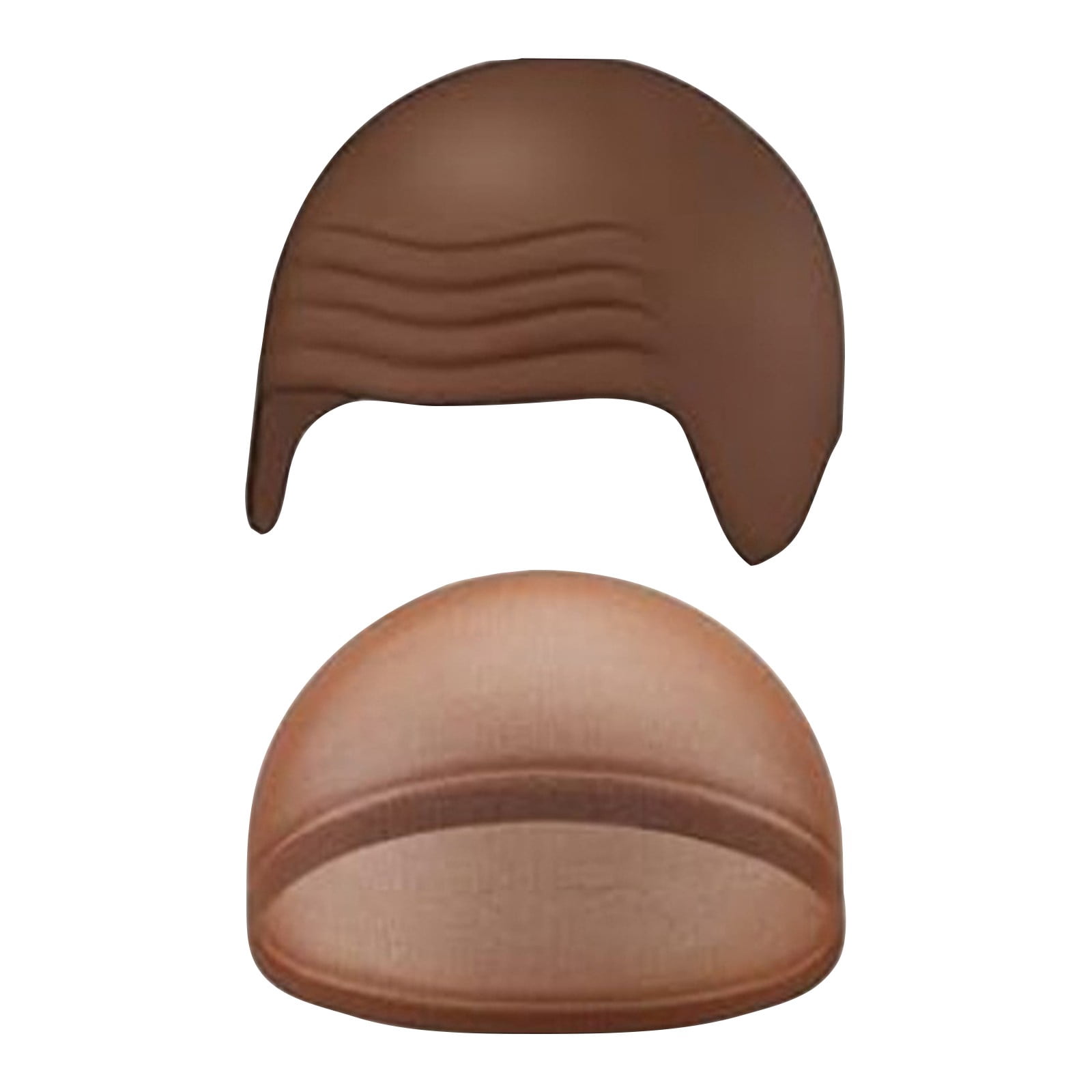Tanglewen 2 Pcs Halloween Bald Caps Makeup Latex Bald Caps Head Wig hat ...
