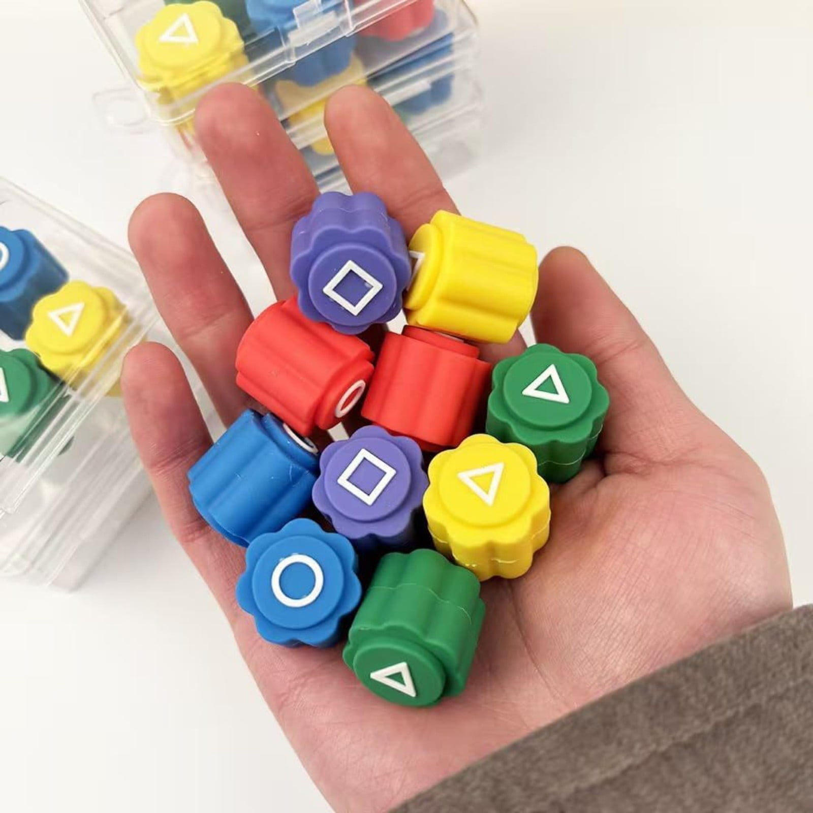 Tanglewen 5pcs Fun Gonggi Korean Game,Family Travel Games,Gonggi Stones ...