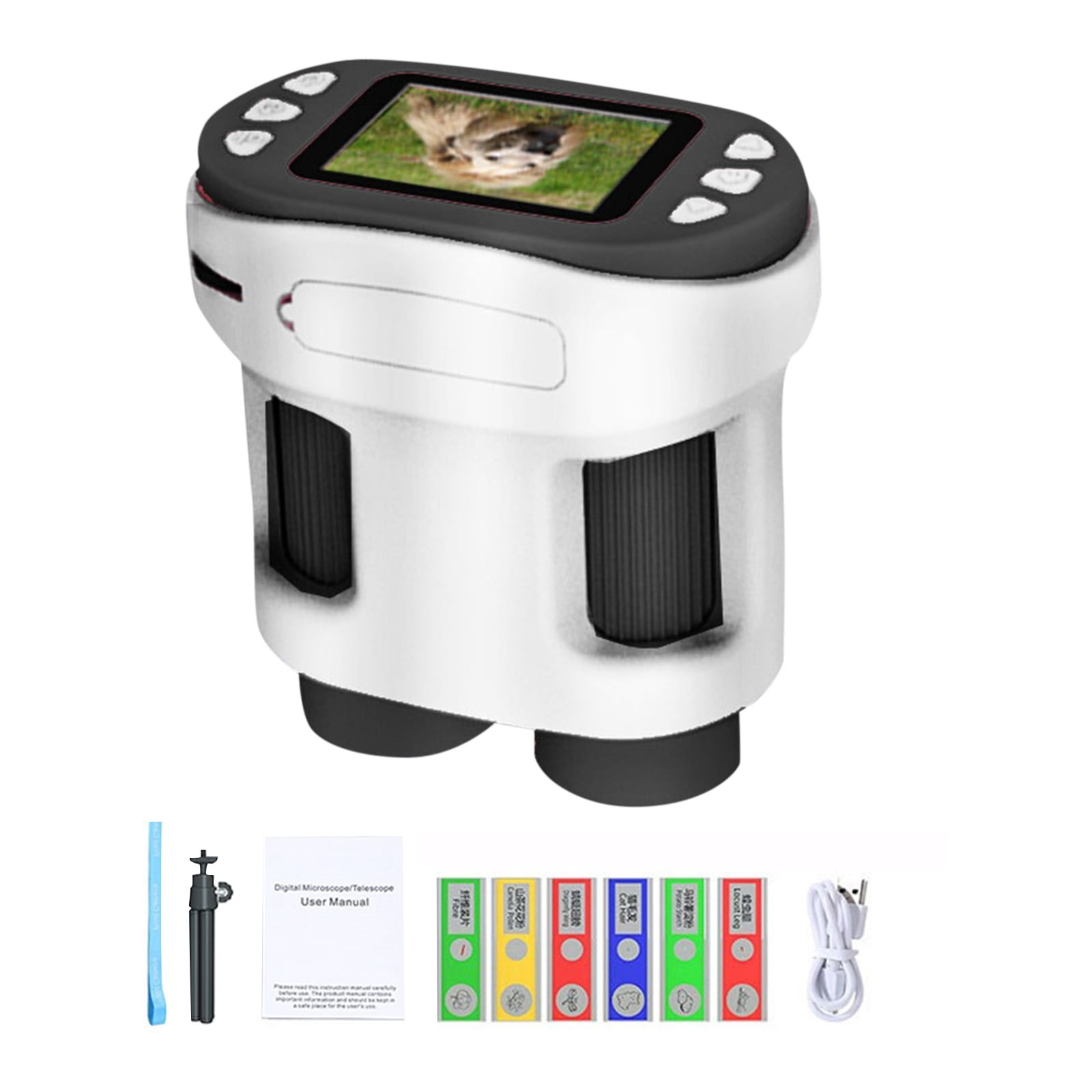 Tanglewen Children'S Microscope: 1000x Portable Microscope,Captures ...