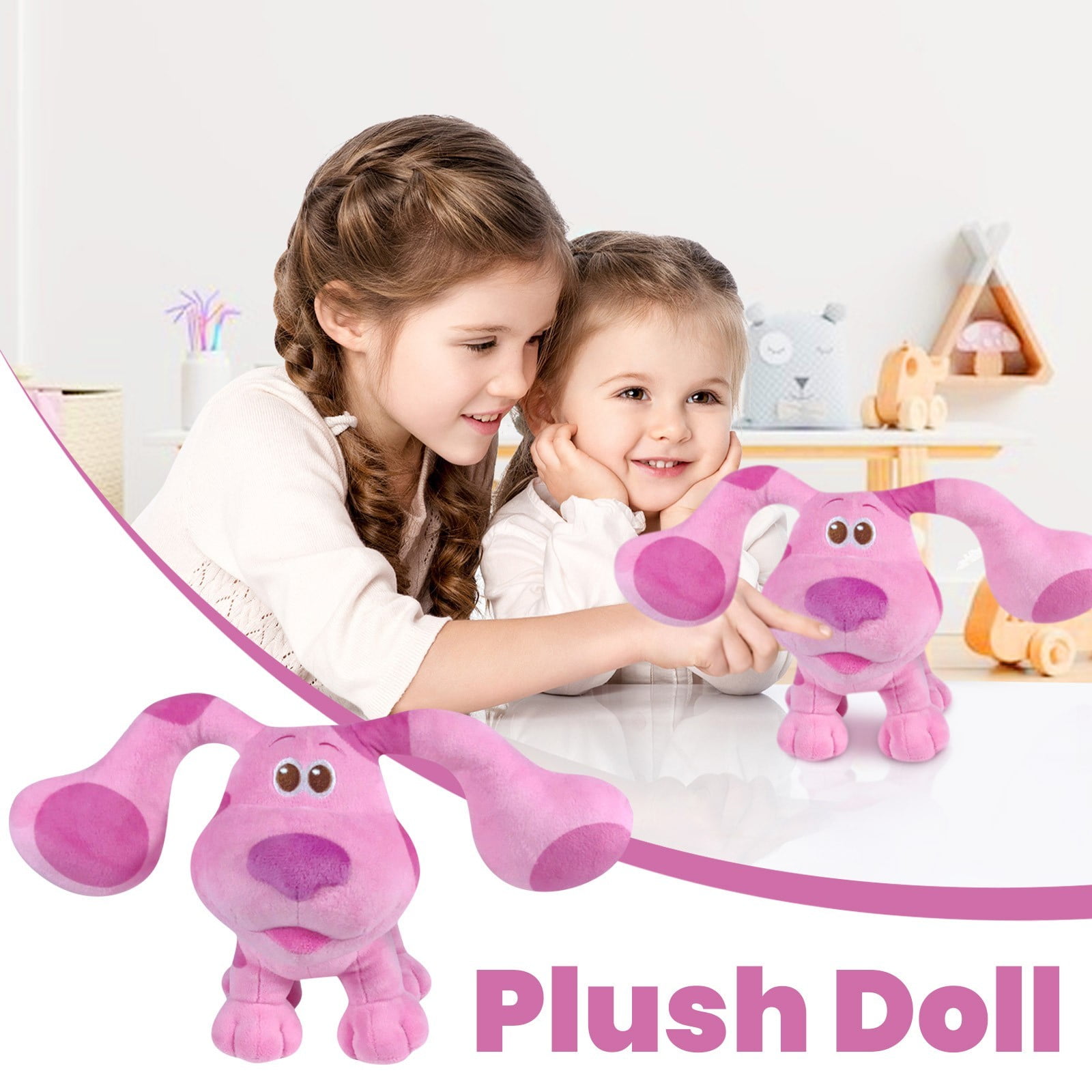 Tanglewen® Cute Spotted Dog Plush Toy - Blues Clues,Kids Bedding Super ...