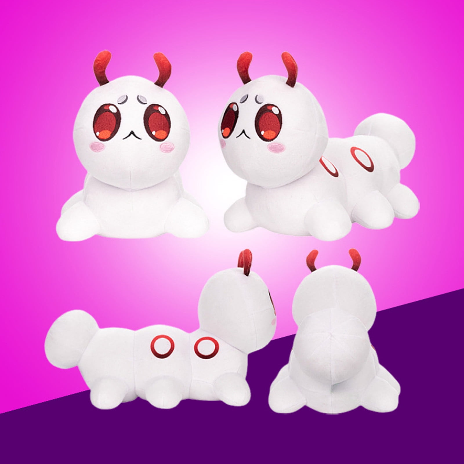 Tanglewen Plush Maggot Doll with Tentacles & Cute Big Eyes with Six ...