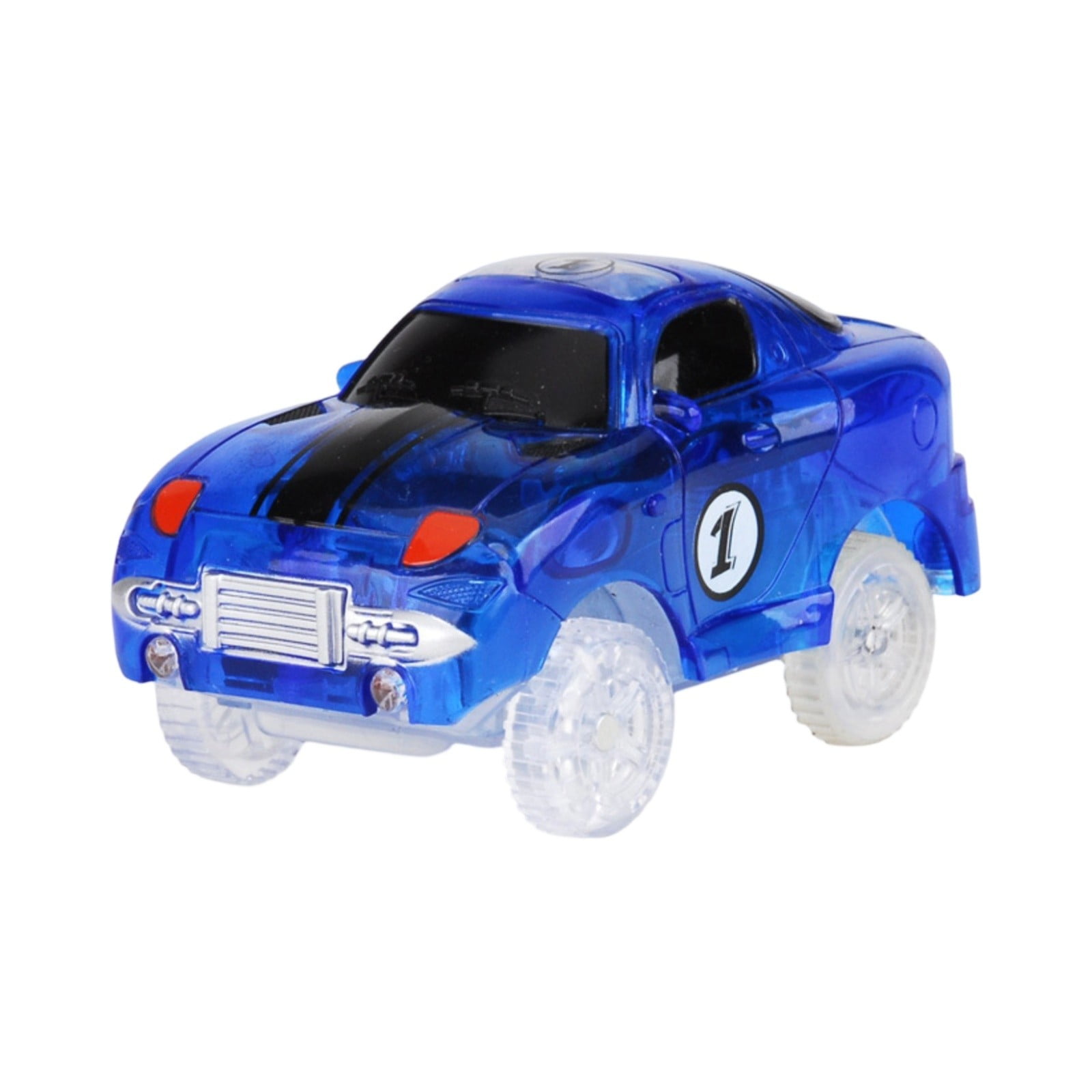 Tanglewen® Tracks Cars Replacement with Led Light,Glow In The Dark,Race ...