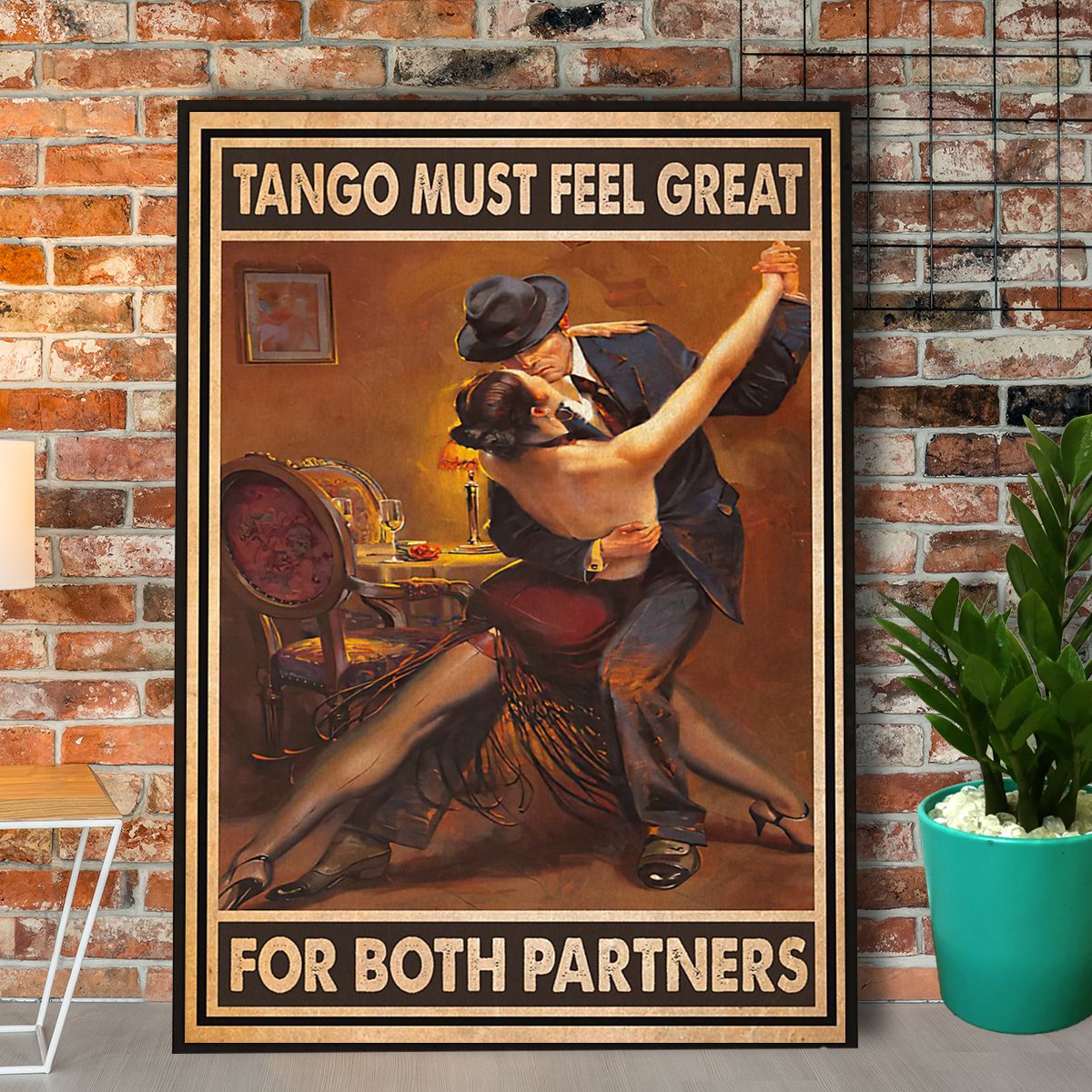 Tango Must Feel Great For Both Partners Paper Poster No Frame Matte Wall Art Decor 11 x 17 Inch ...