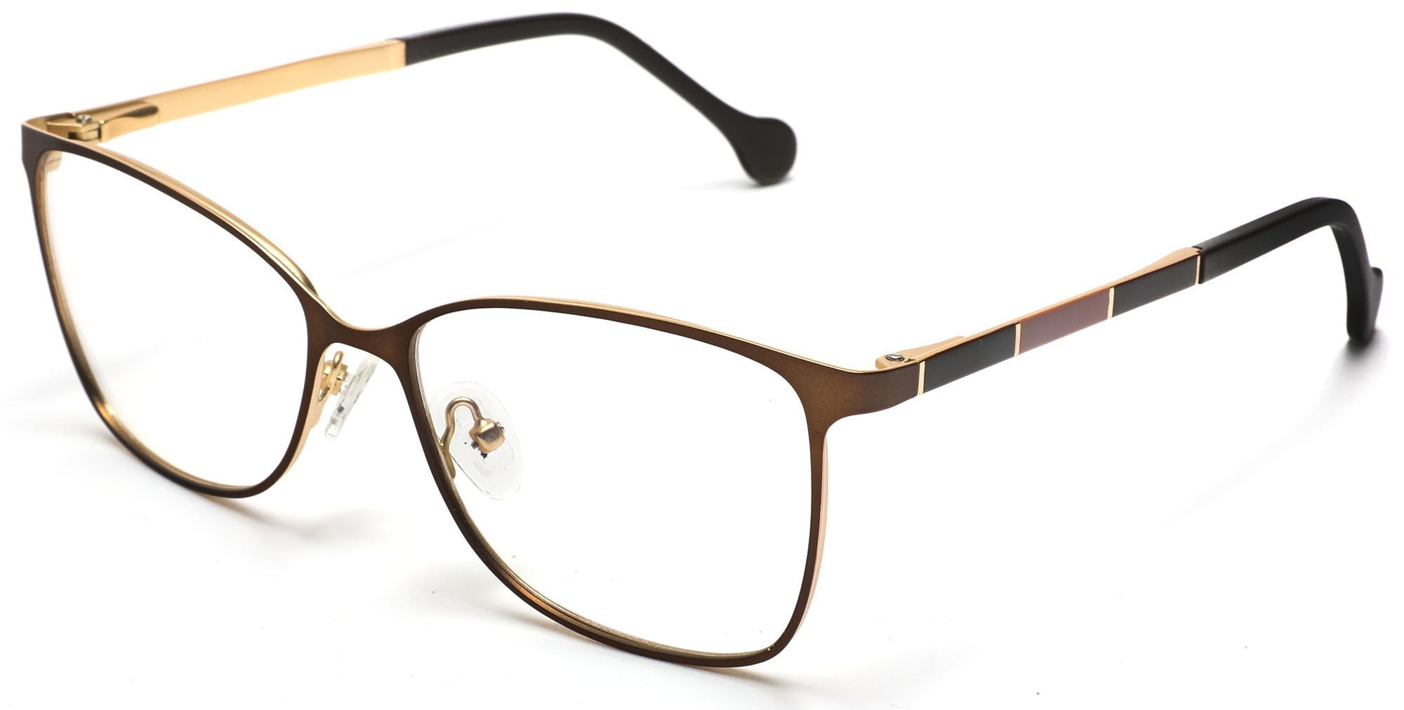 Tango Optics Metal Optical Eyeglasses Frame Luxe Reading Stainless ...