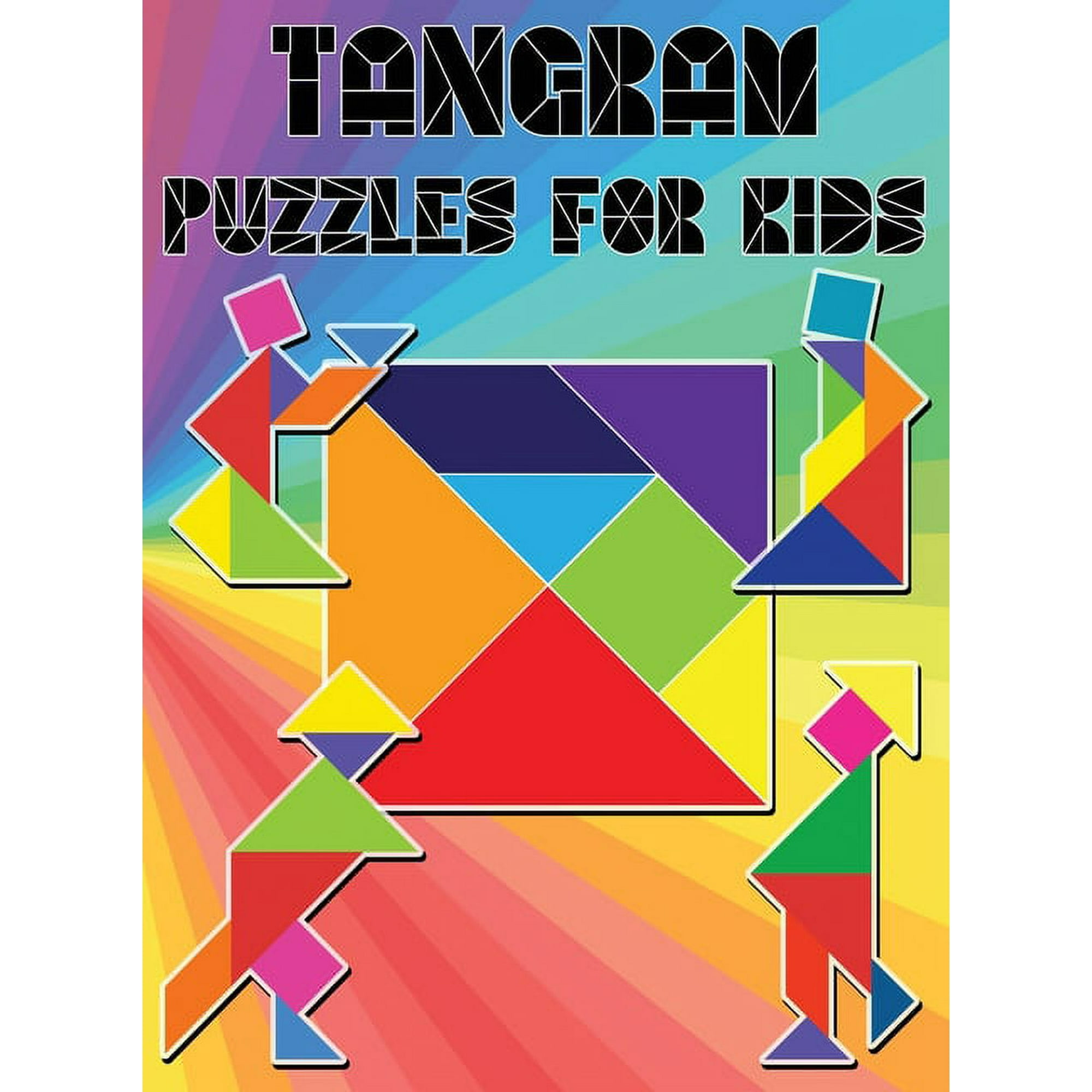 Tangram Tangrams With 7 Letters Of The Alphabet