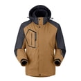 Tanhomme Jacket Water Resistance Hooded Winter Coats for Outdoor Work ...