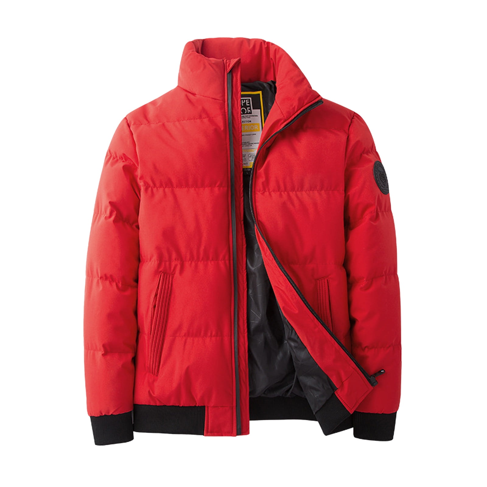 Tanhomme Men's Special Rain Jackets Winter Warm Fleece Softshell Hooded ...