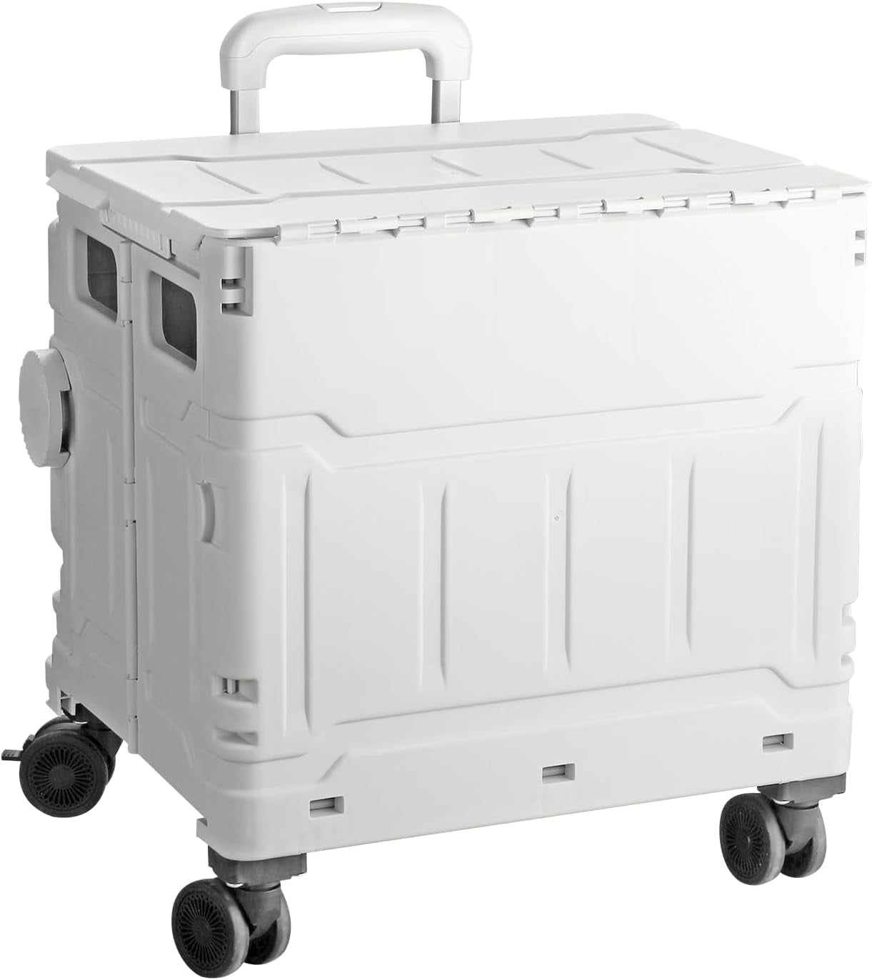 Tanice Teacher Rolling Cart, Rolling Crate with 4 Rotate Wheels, 110 ...