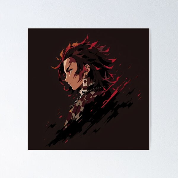 Tanjiro Kamado - Demon Slayer 2 Poster Wall Art, Modern Wall Decor For ...