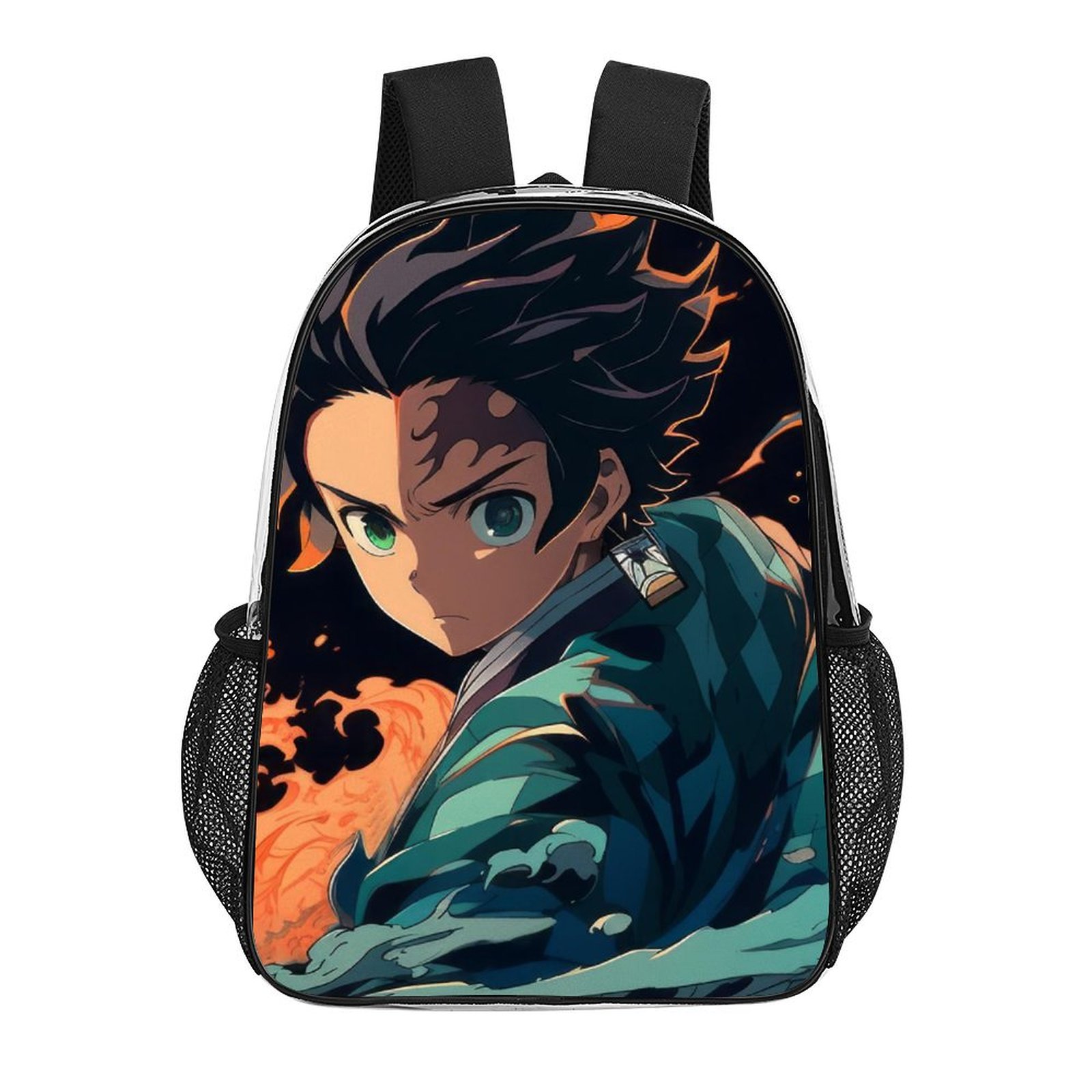 Tanjiro Kamado Demon Slayer Clear Backpack Large Capacity Laptop ...