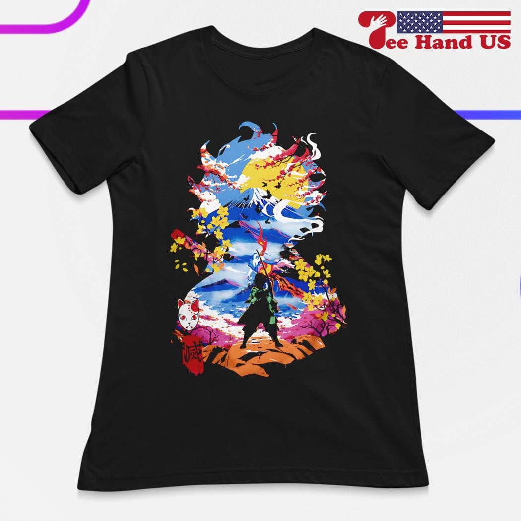 Tanjiro Kamado Demon Slayer Kimetsu No Yaiba Ember Spirit Shirt ...