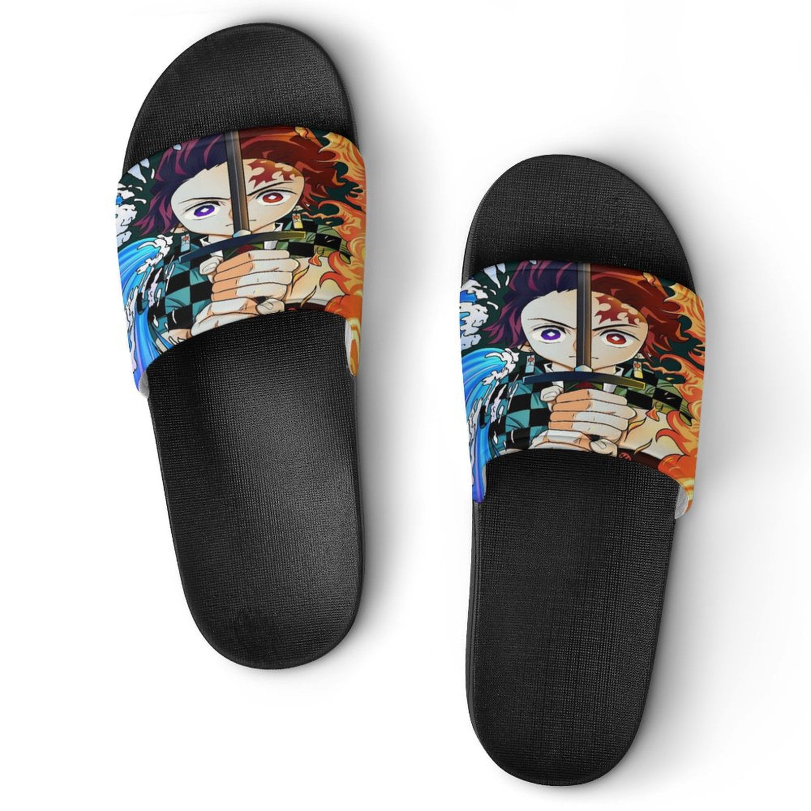 Tanjiro Kamado Demon Slayer Slide Sandals for Women Men Pillow House ...