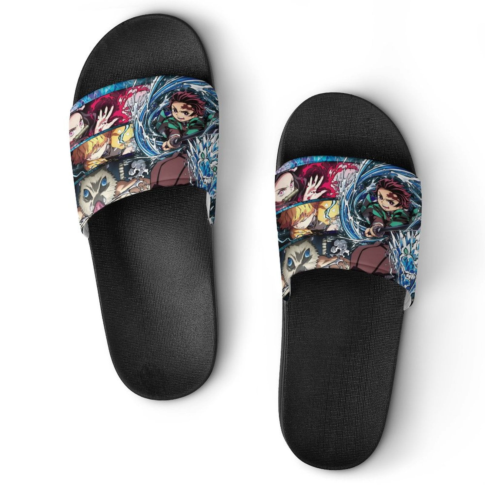 Tanjiro Kamado Demon Slayer Slide Sandals for Women Men Pillow House ...