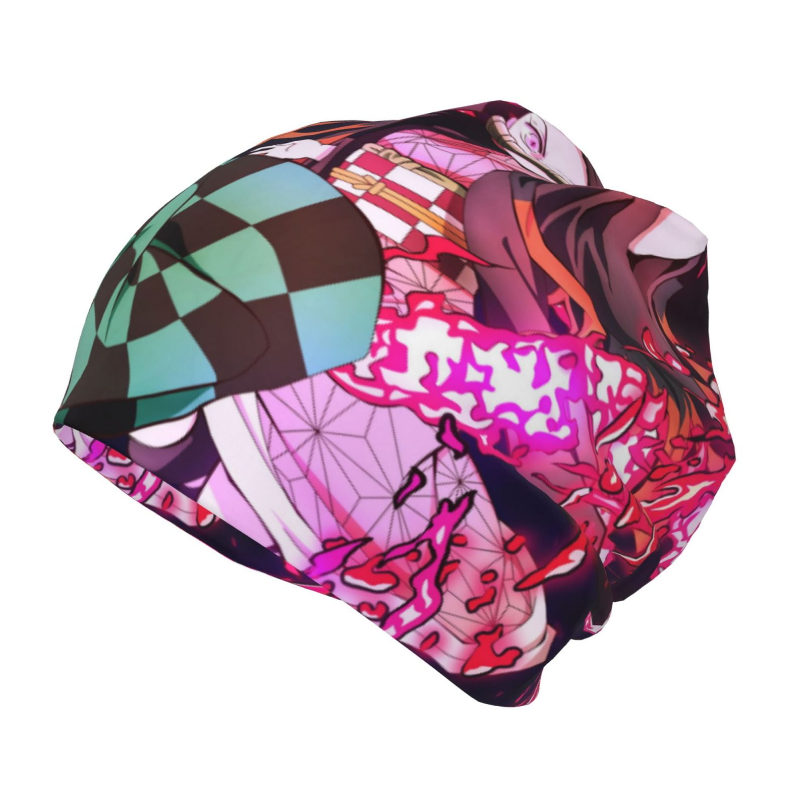 Tanjiro Kamado Nezuko Kamado Unisex Slouchy Kids Beanie Warm Hats Knit ...