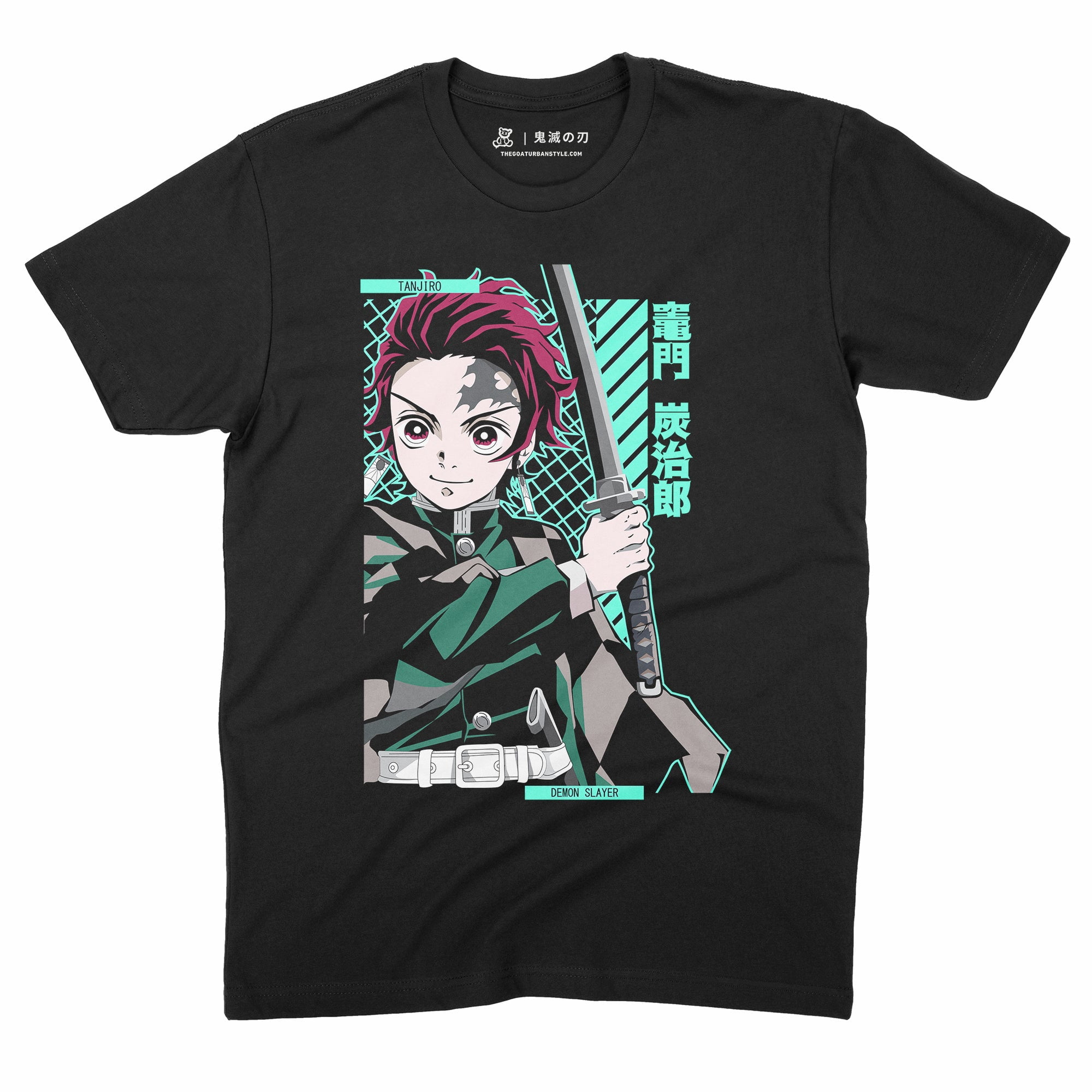 Tanjiro Kamado - Slayer's Determined Warrior Tee | Demon Slayer Anime ...
