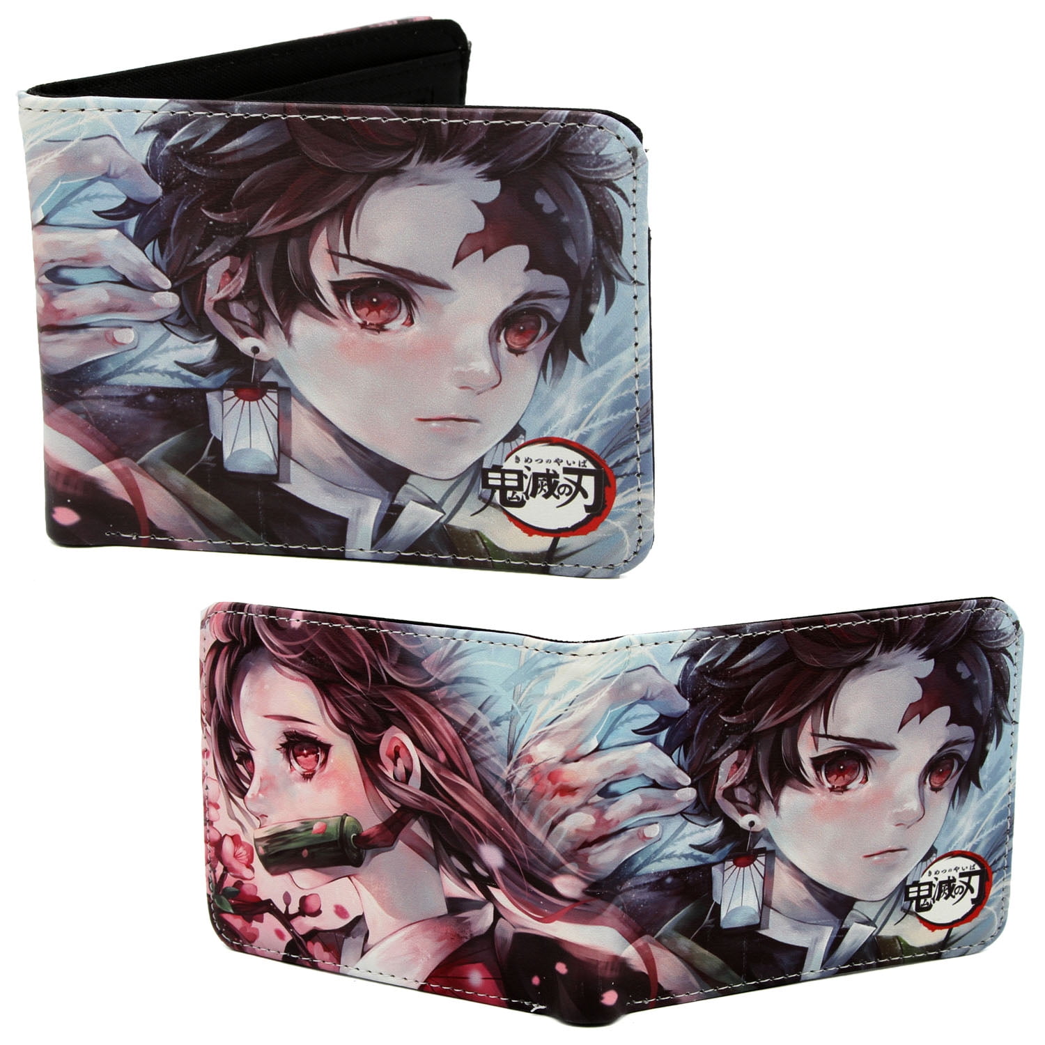 Tanjiro & Nezuko Shojo Art - Demon Slayer 4x5" Bi-Fold Wallet - Walmart.com