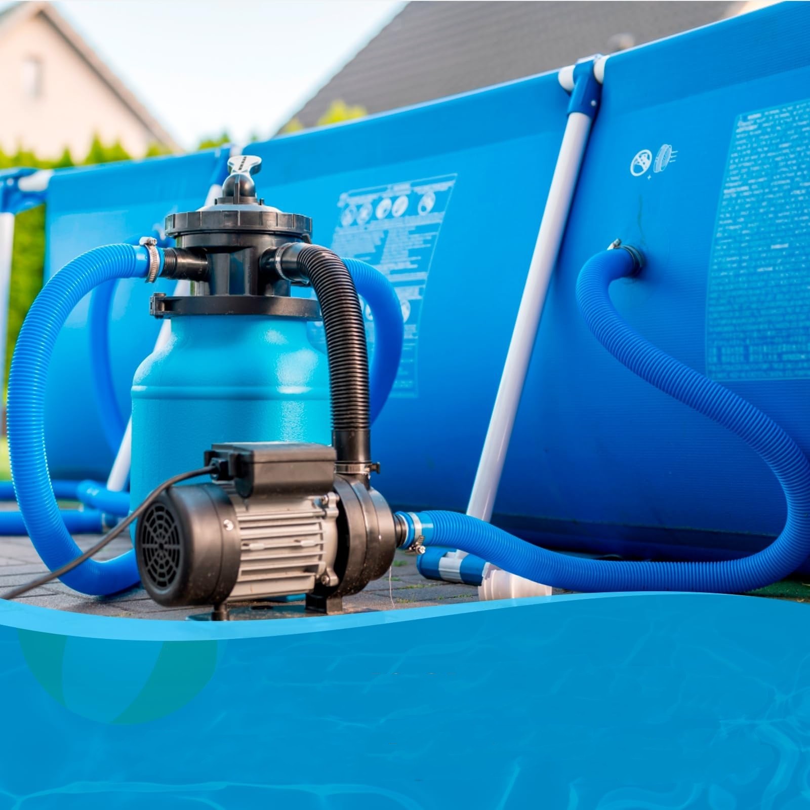 Tanjnj Clearance Φ32 1.5m Pool Pipe Pool Drain Pipe Pe Pipe Sand Filter ...