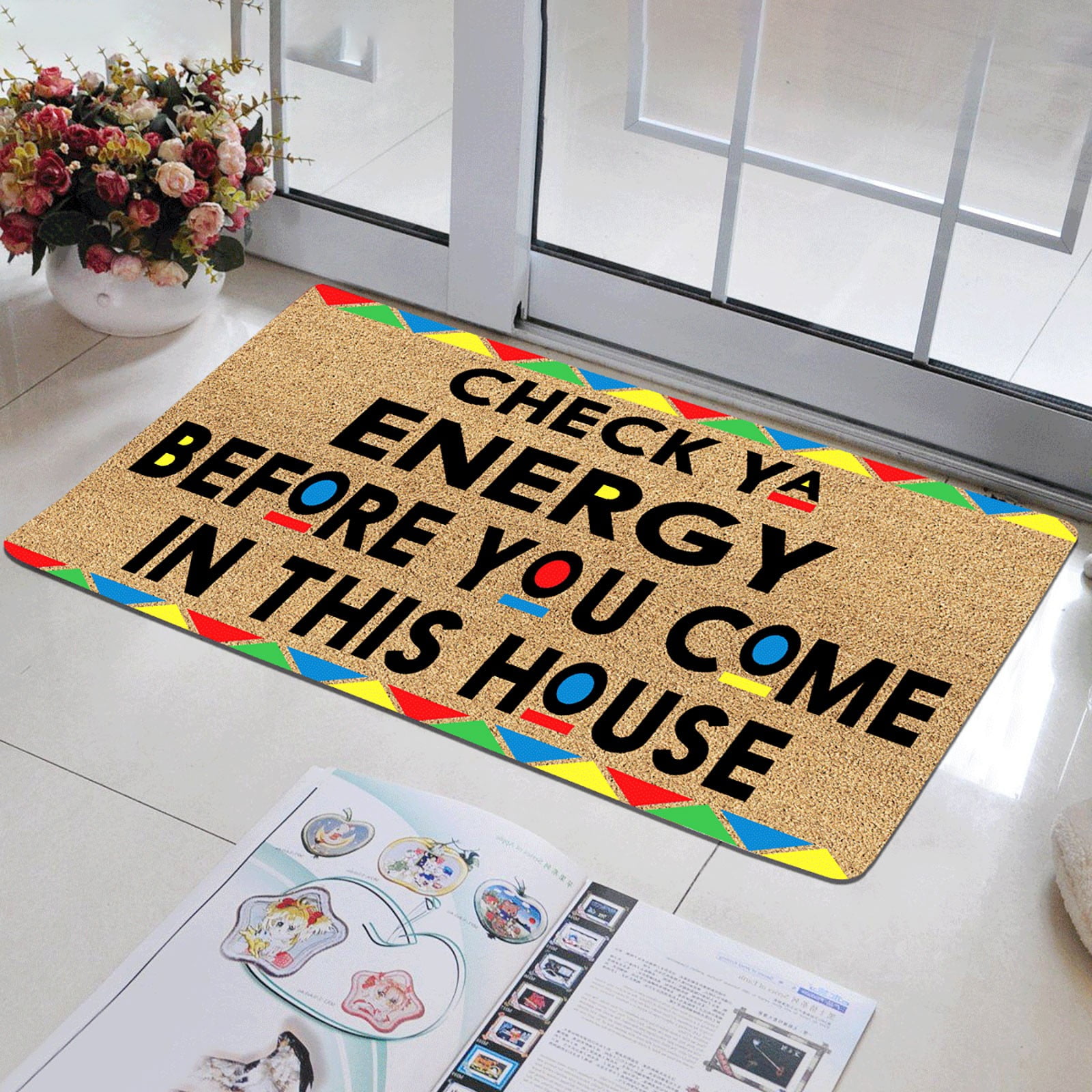 Tanjnj Doormat Outdoor Rug Indoor Door Door Doormat Decor Mat Decor ...