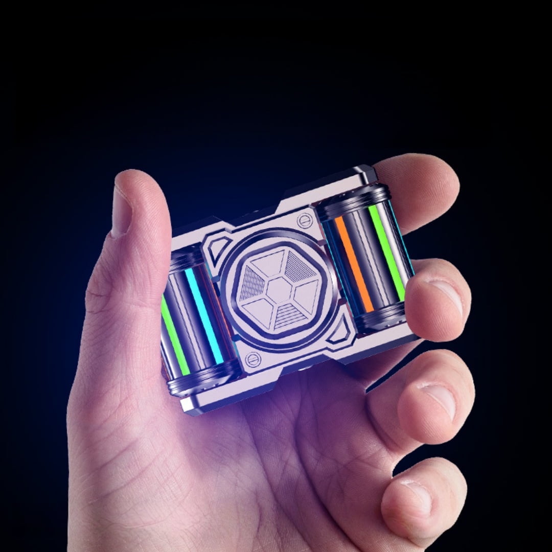 Tank 101 Metal Edc Cut Finger Fidget Toy Spinner Black Technology ...