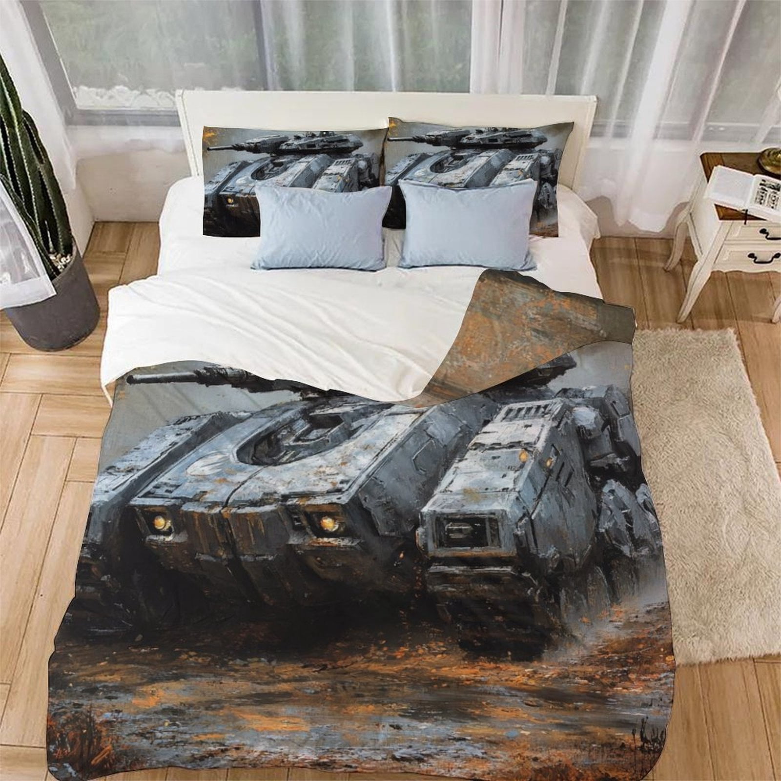 Tank 3D Printed Duvet Cover Comforter Covers Quilt Cover Bedding Set ...