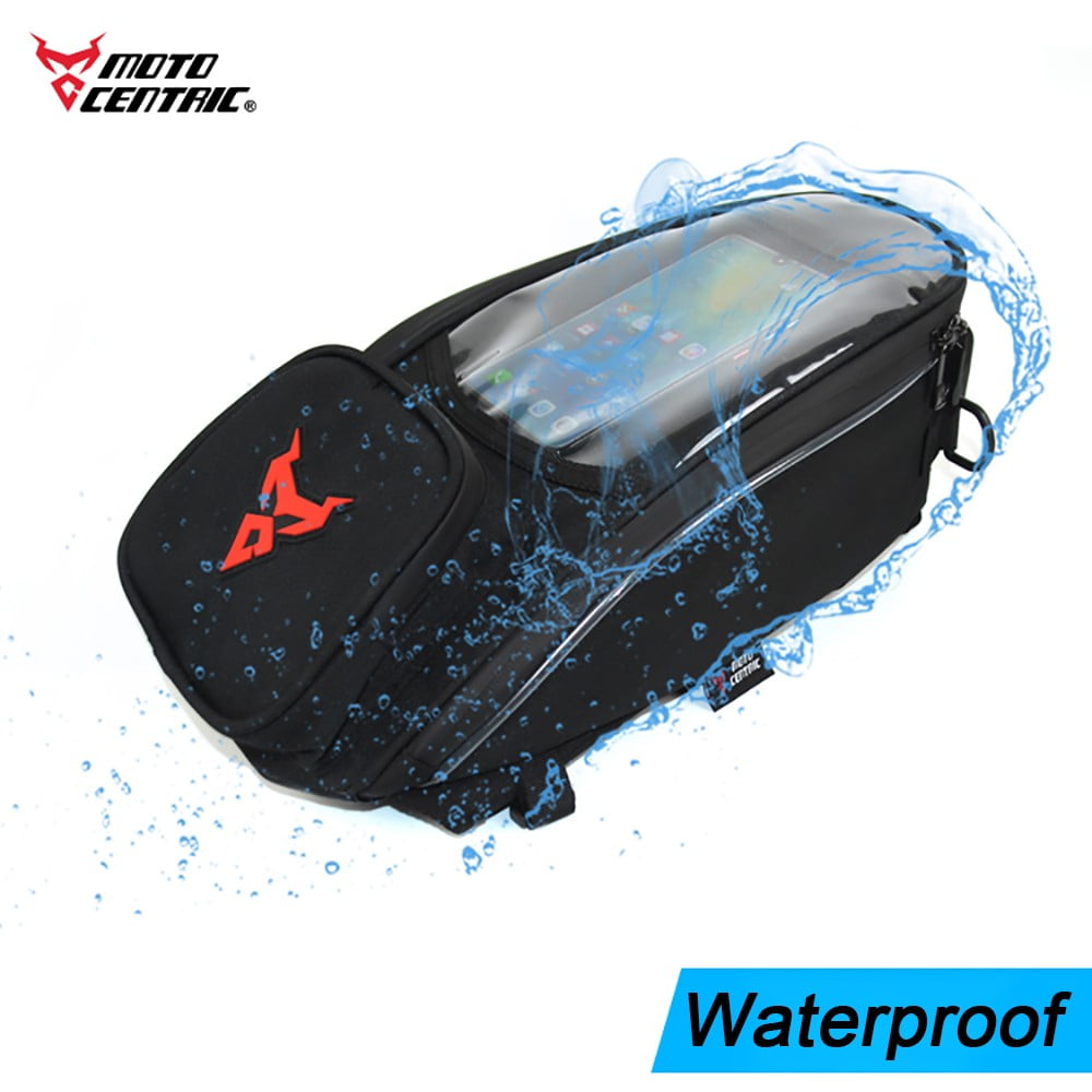 MotoCentric Waterproof Motorcycle Fuel Tank Bag, Touchscreen Navigation ...