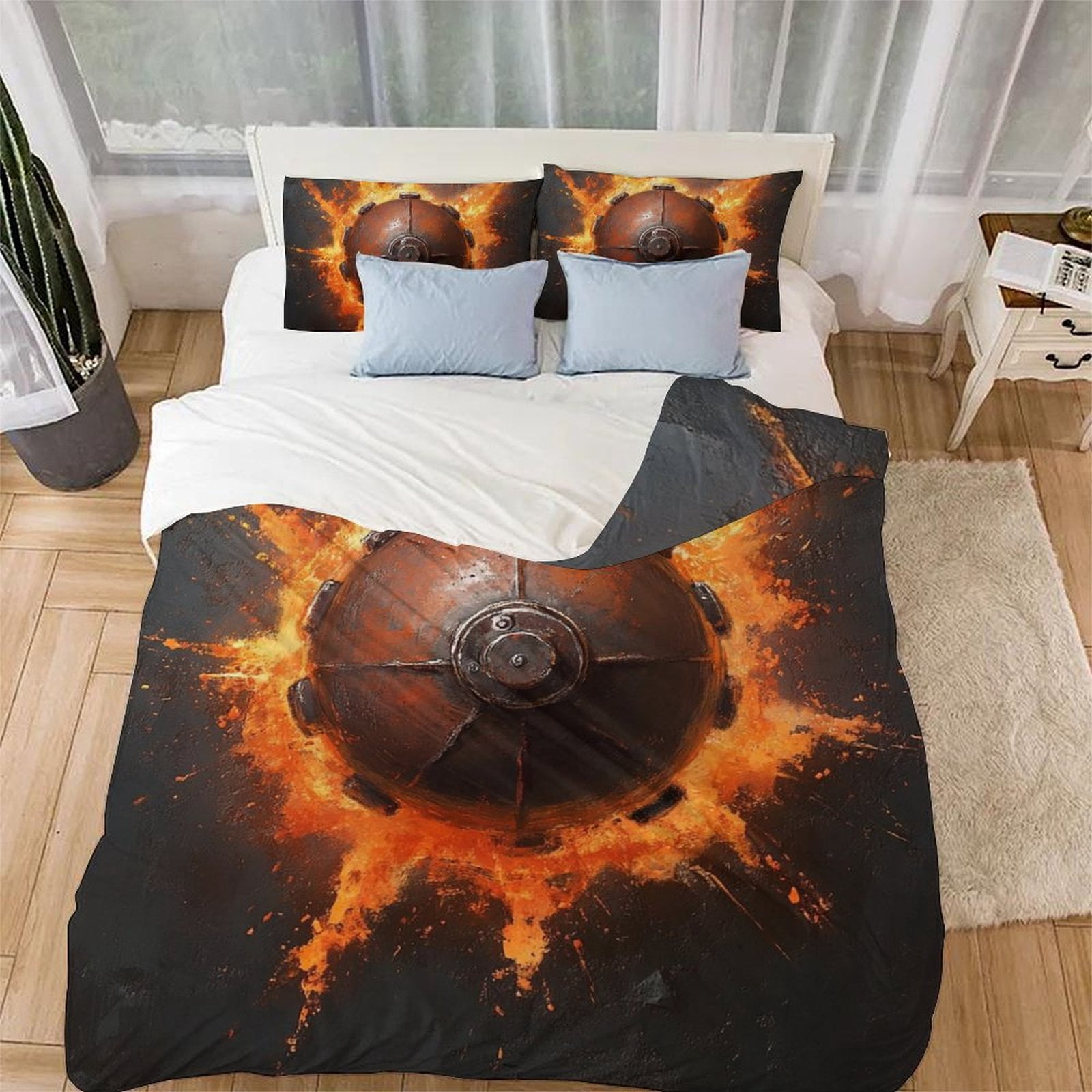 Tank Bedding Set 3D Printed Comforter Covers Duvet Cover Quilt Cover ...