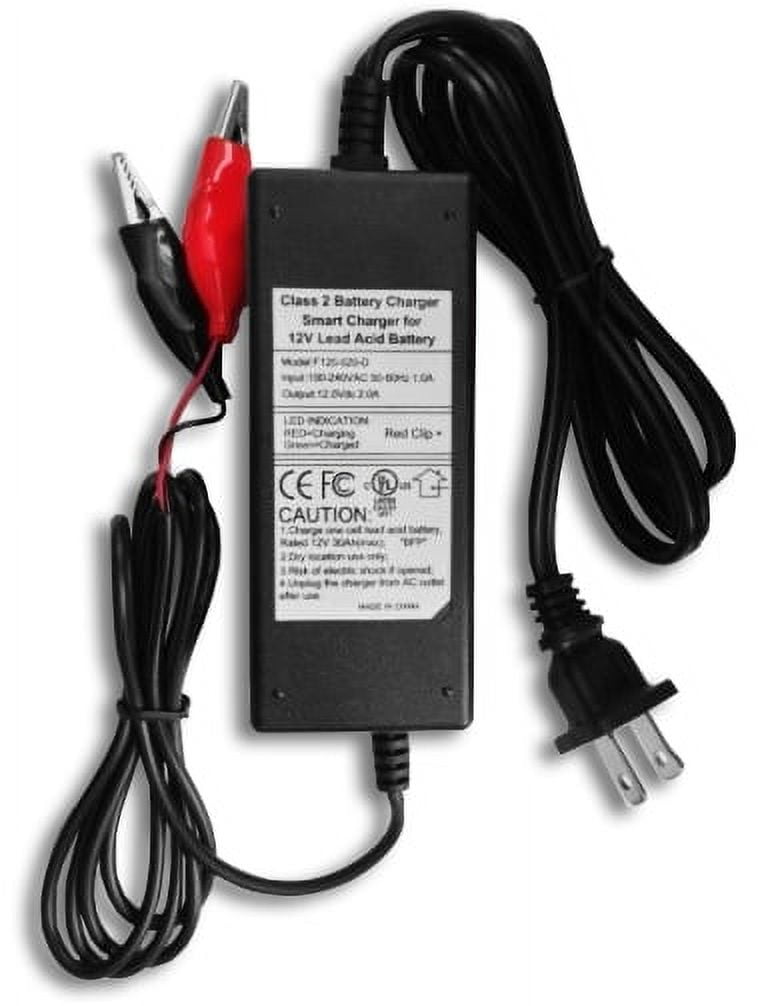 Tank Brand 12 Volt 2 Amp Sealed Lead Acid Battery Charger -2 Year ...