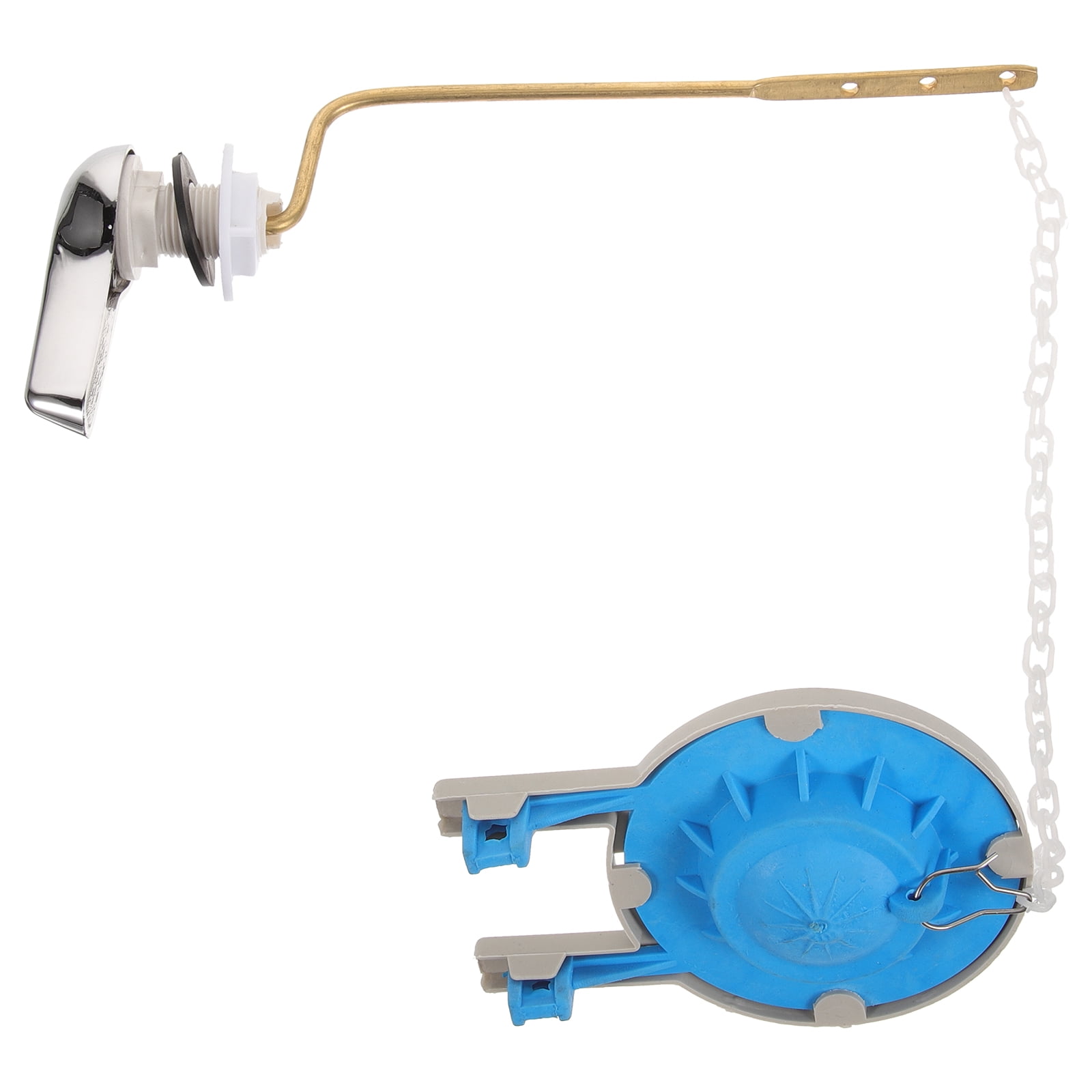 Tank Chain Toilet Flapper and Handle Replacement Kit Accessories ...