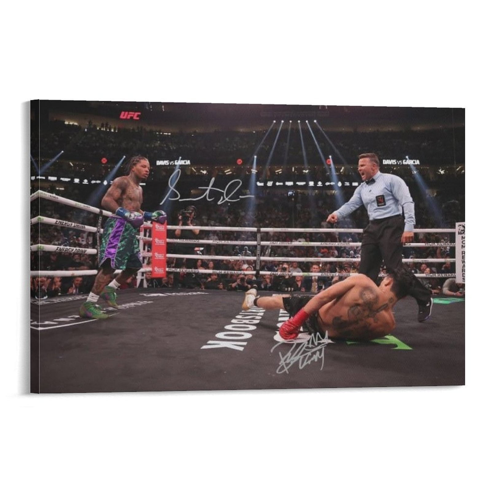 Tank Davis KO Ryan Garcia Canvas Poster Bedroom Decor Sports Landscape ...