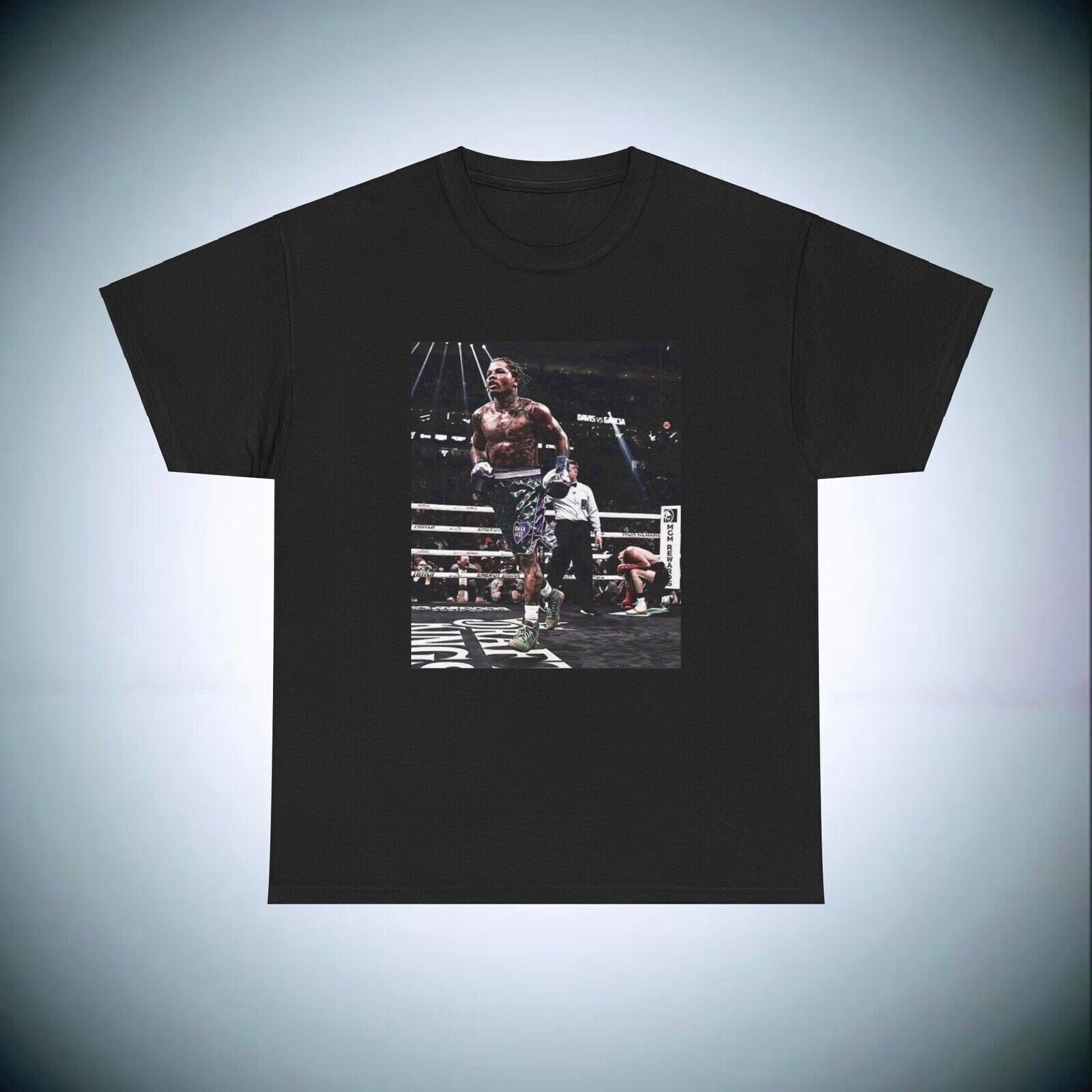 Tank Davis vs Ryan Garcia Unisex Heavy Cotton Tee, boxing fans tee and ...