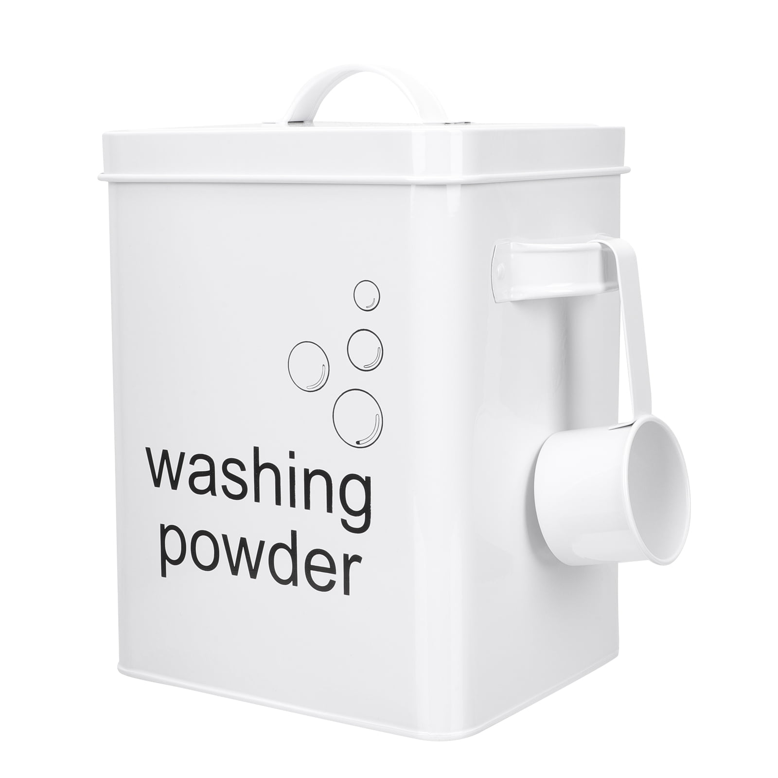 Tank Decoration Washing Powder Storage Bucket Laundry Dispenser ...