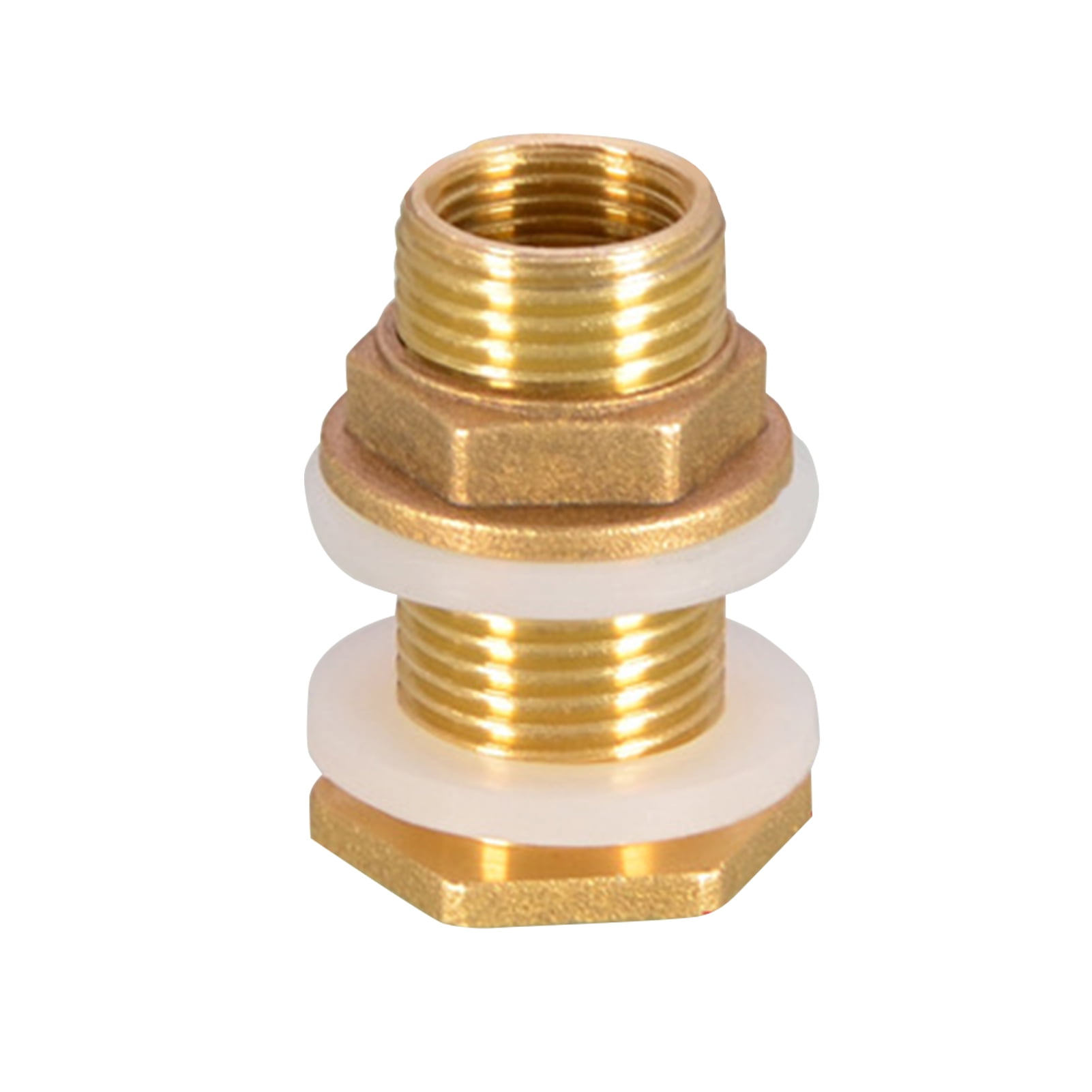 Tank Fitting, Brass Pipe Single Loose Key Swivel Fittings Nut Jointer ...