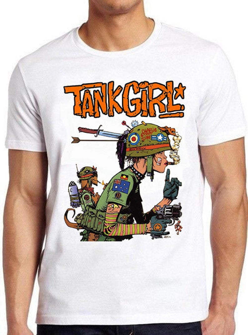 Tank Girl Feminist Charlie Don't Surf Meme Gift Funny Tee Style Unisex ...