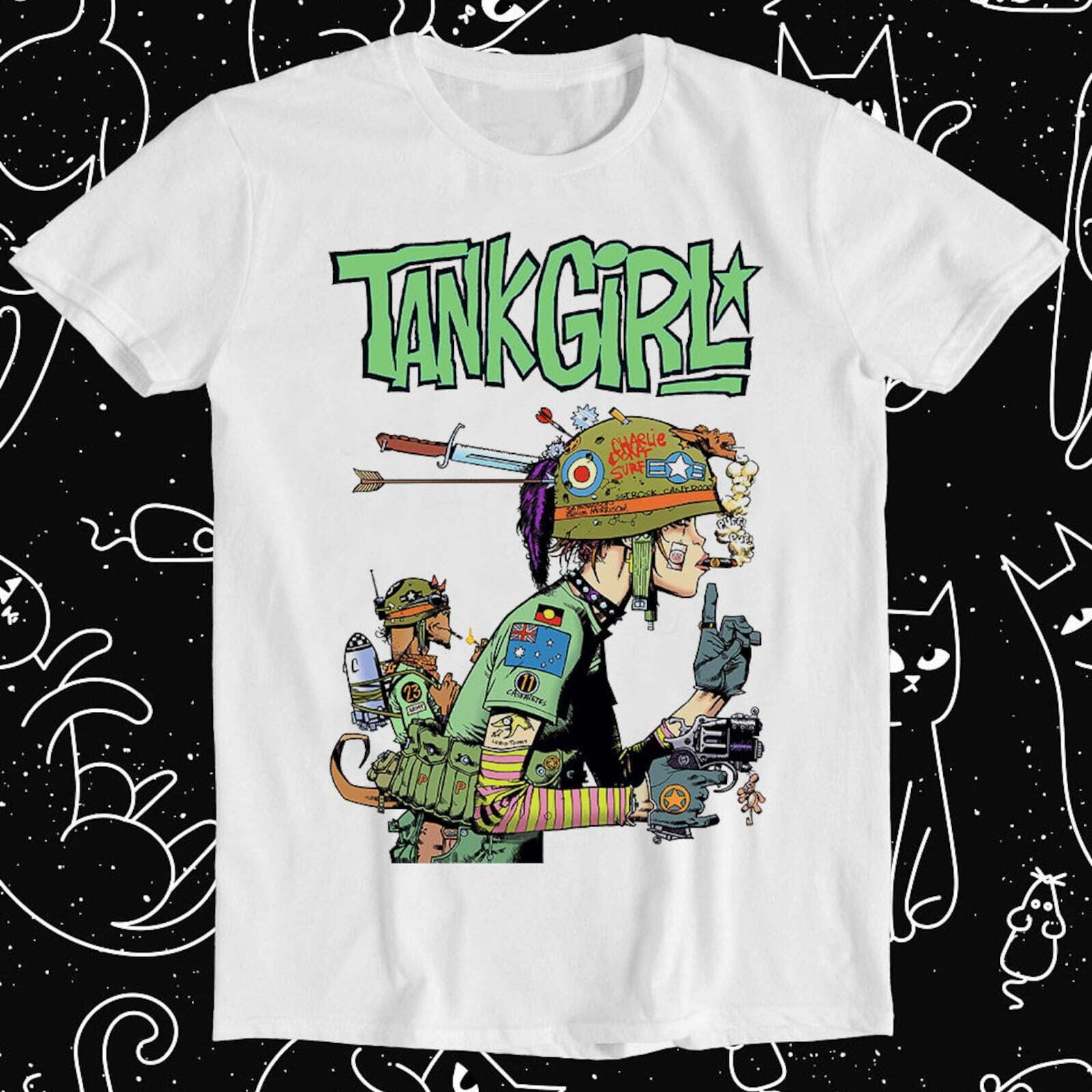 Tank Girl Feminist Charlie Don't Surf Meme Style Unisex Gamer Movie ...