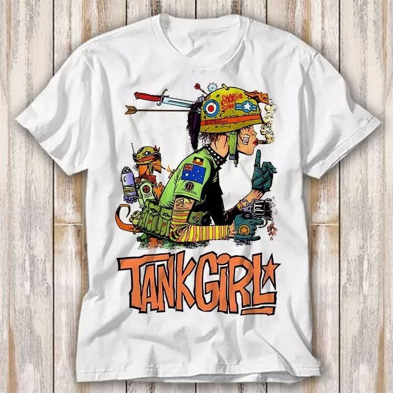 Tank Girl Feminist Charlie Dont Surf Limited Edition T Shirt Top Tee ...