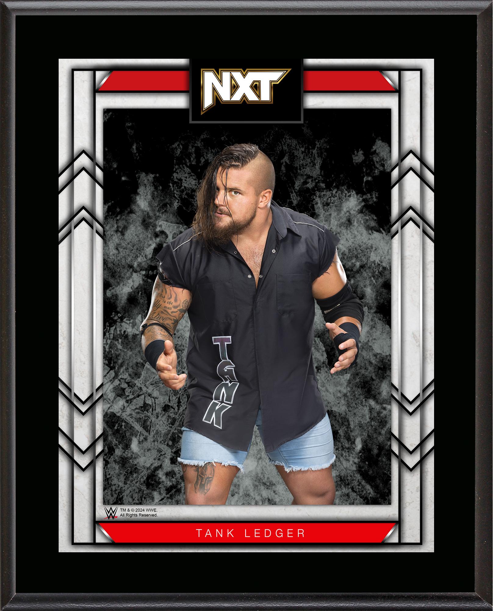Tank Ledger WWE NXT 10.5" x 13" Sublimated Plaque - Walmart.com