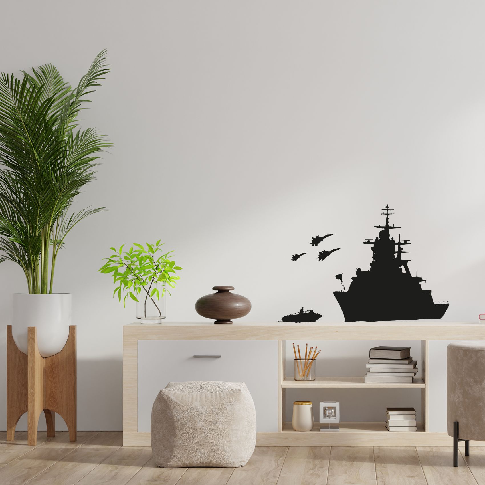 Tank Military Swat Team Helicopter Army Men Soldier Wall Sticker Art ...