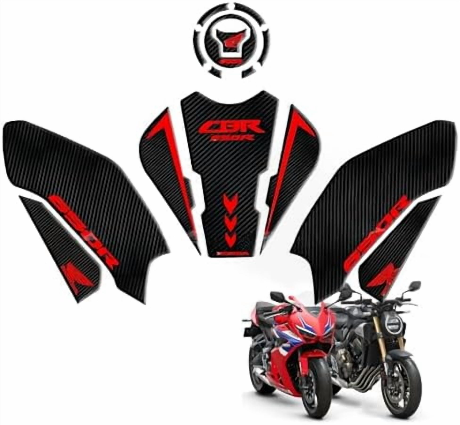 Tank Pad Sticker For CB650R CBR650R Thermal Insulation, Damage ...