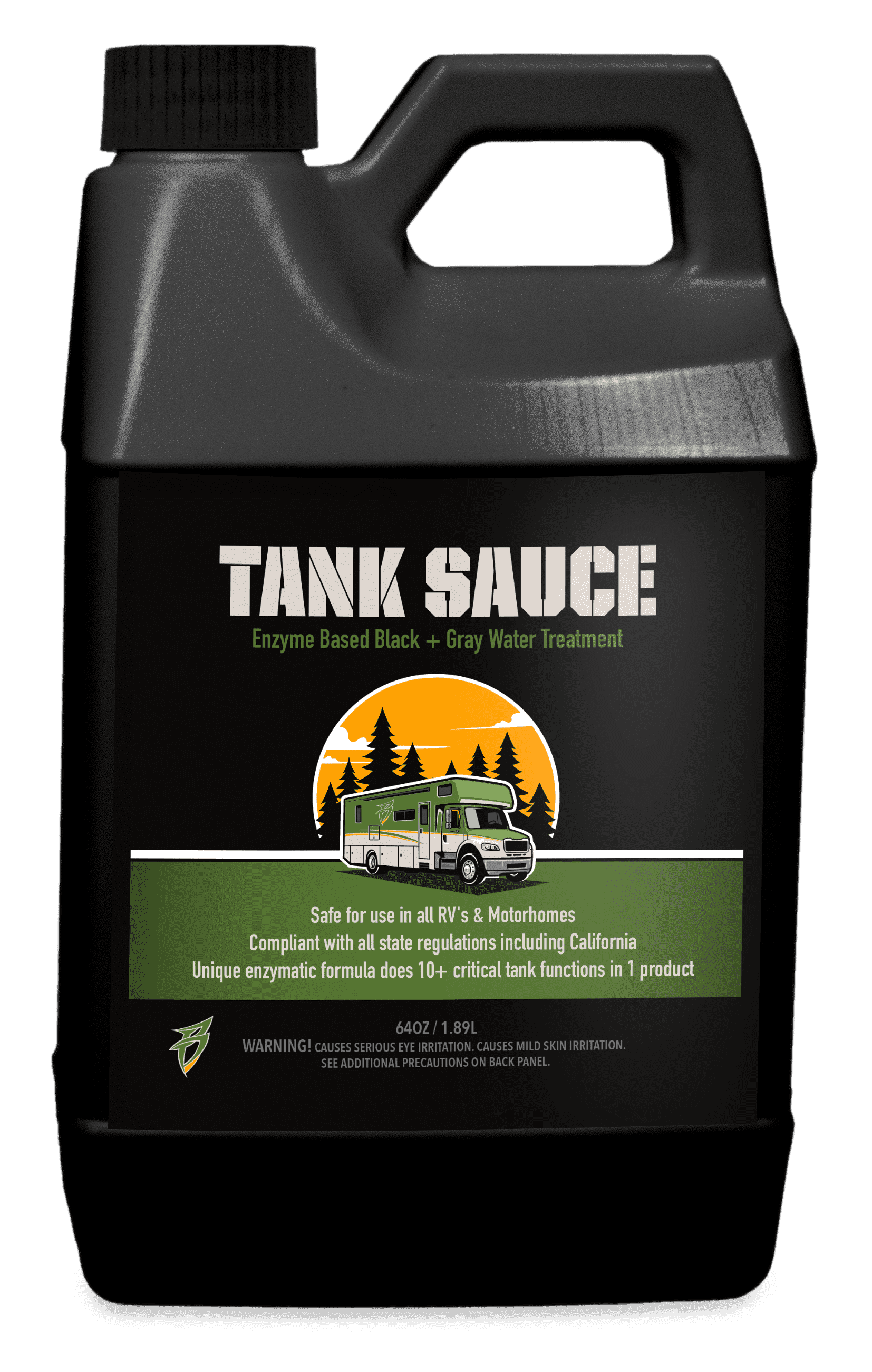 Tank Sauce - Enzyme Based Black & Gray Water Tank Cleaner + Treatment ...