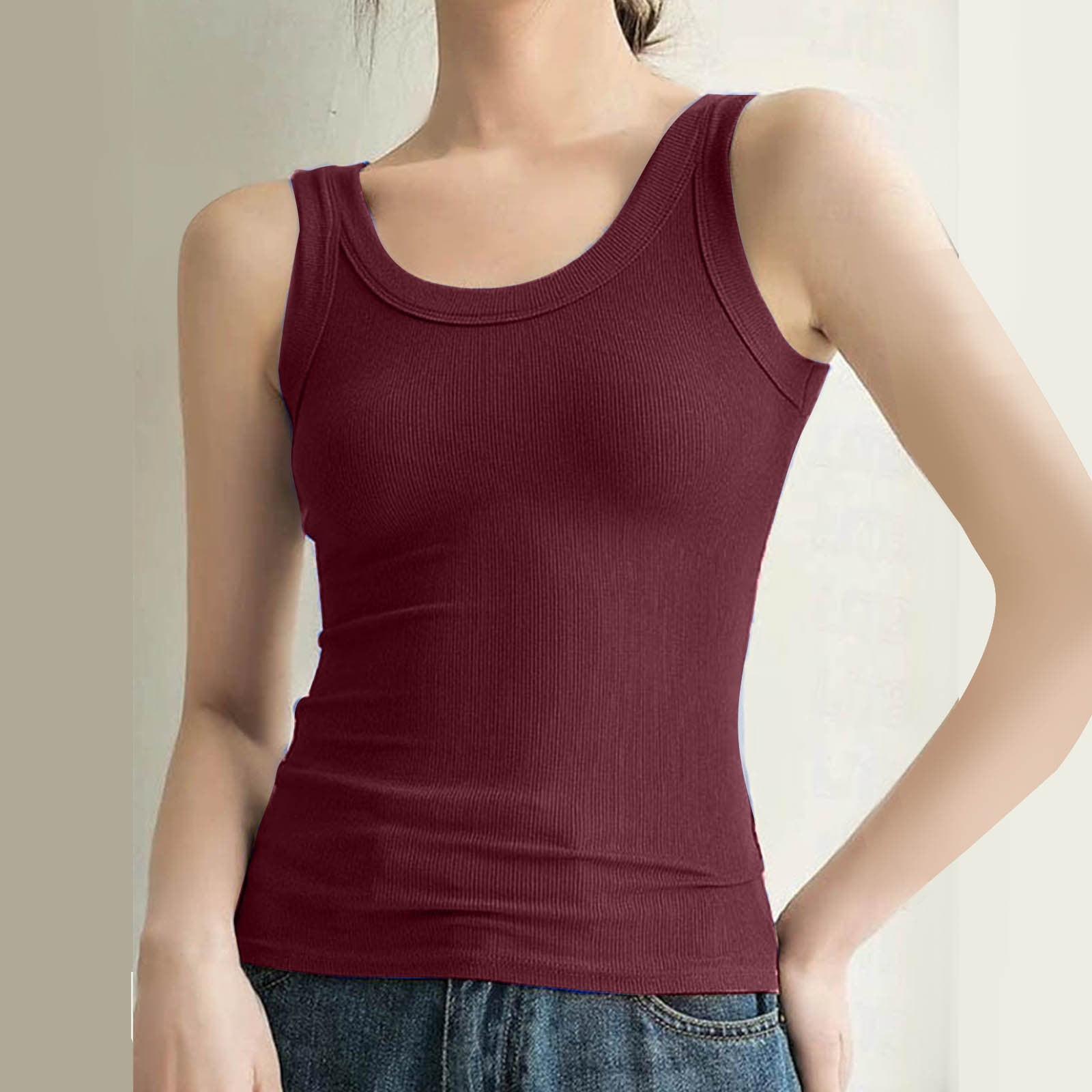 Tank Top for Women, LAKUB Womens Tank Tops No Boundaries Clearance ...