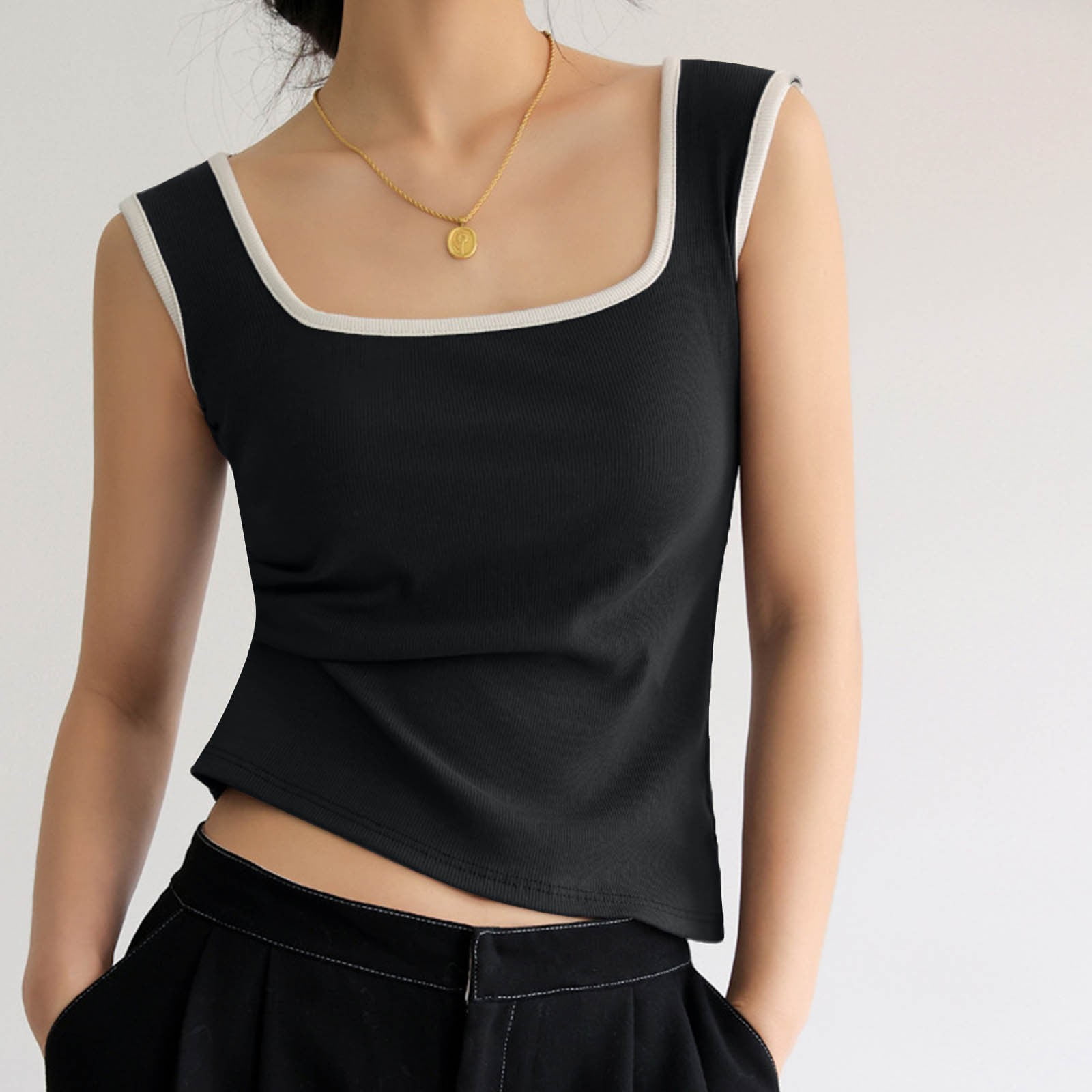 Tank Top for Women, LAKUB Womens Tank Tops No Boundaries Clearance ...