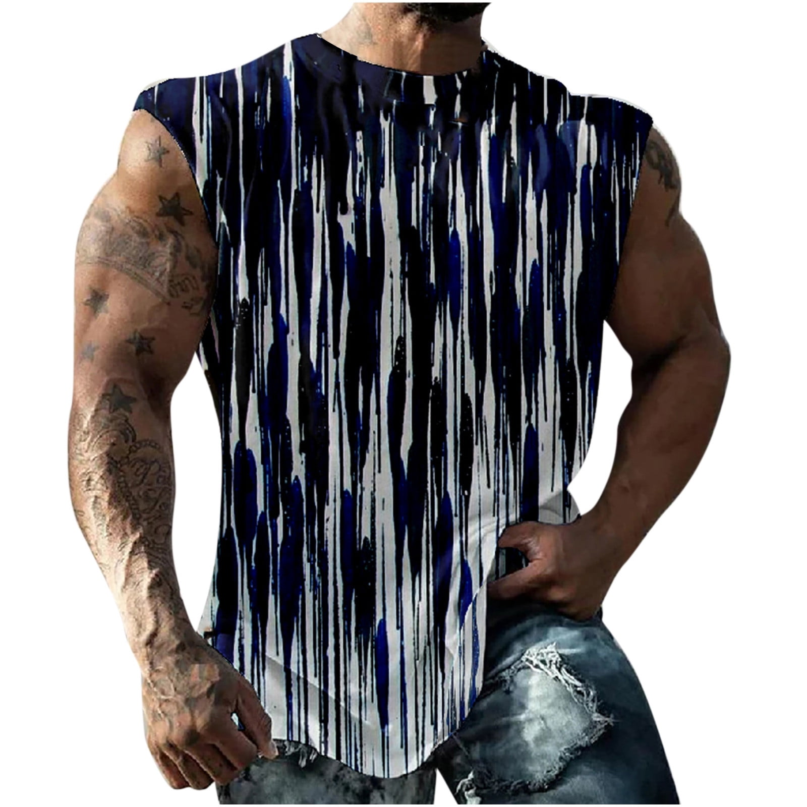 Tank Tops Men Graphic Funny,Funny Print Graphic Tee Shirts Mens Summer ...