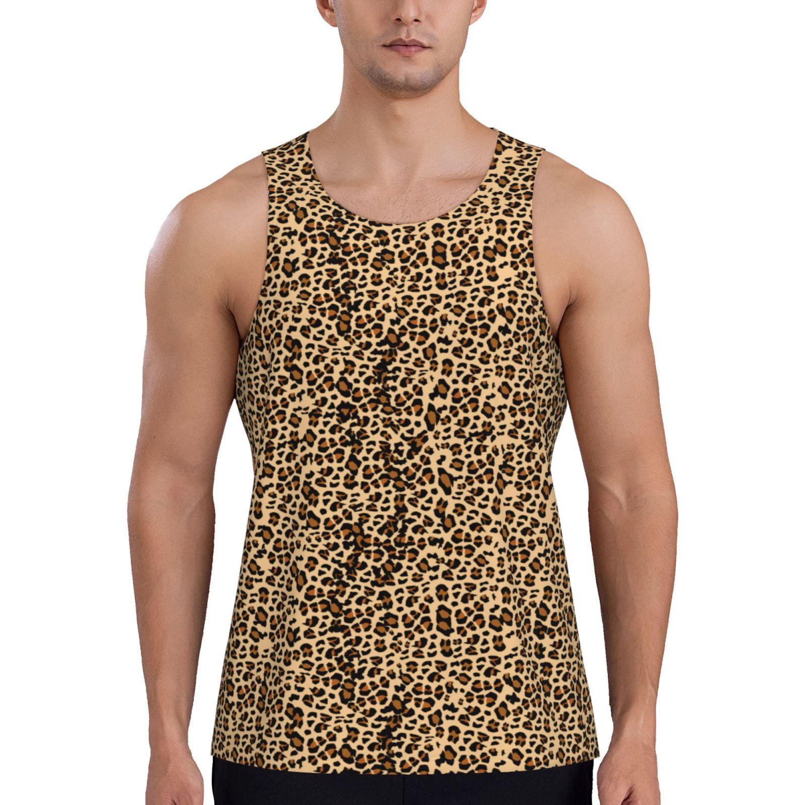 GLUDEAR Men Polynesian Print Workout Tank Tops Bodybuilding Muscle Cut ...