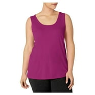 Hanes JMS Women's Plus Size Cotton Shirttail Tank Top - Walmart.com