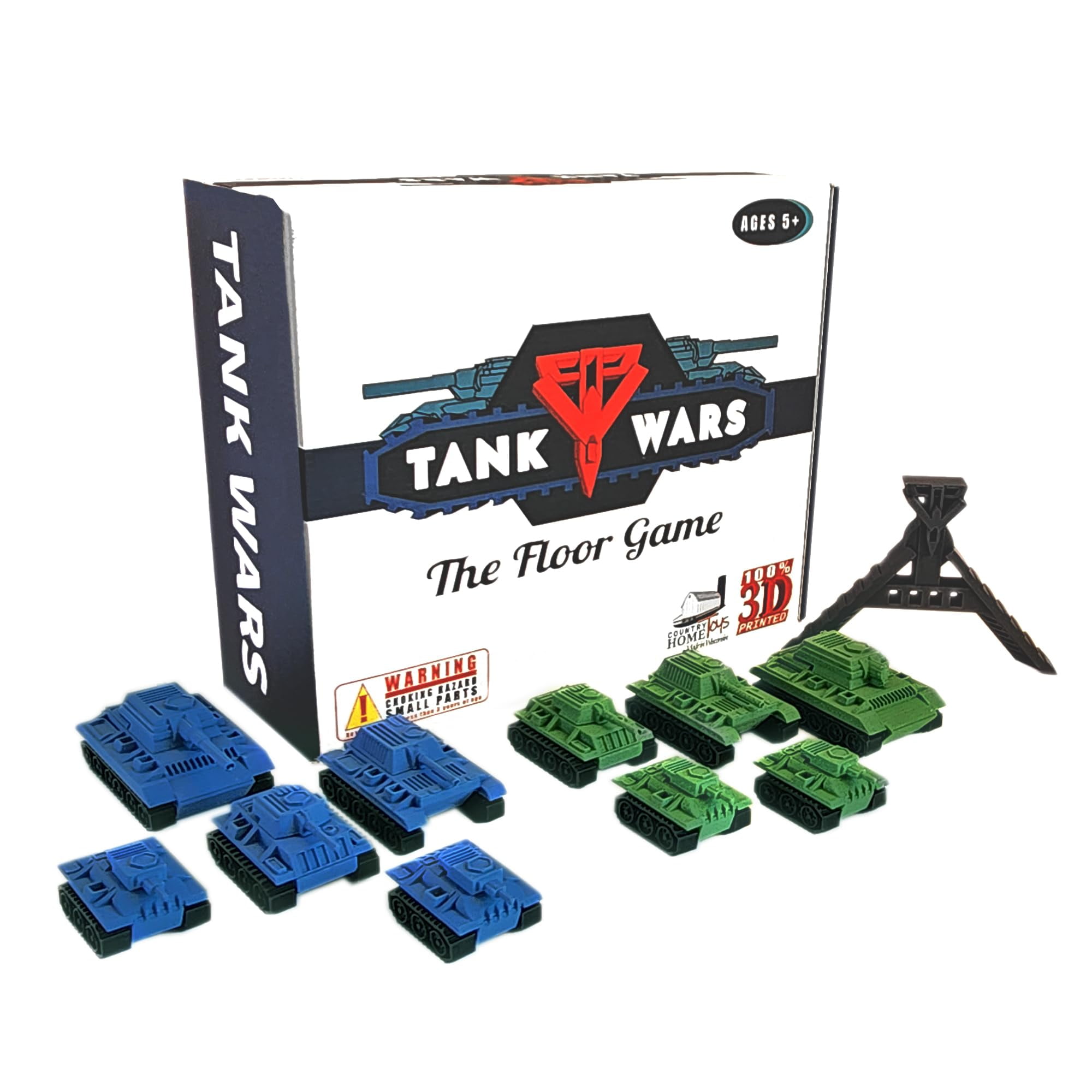 Tank Wars Conquer The IFF17 Floor! Strategy Board Game with 3D Printed ...