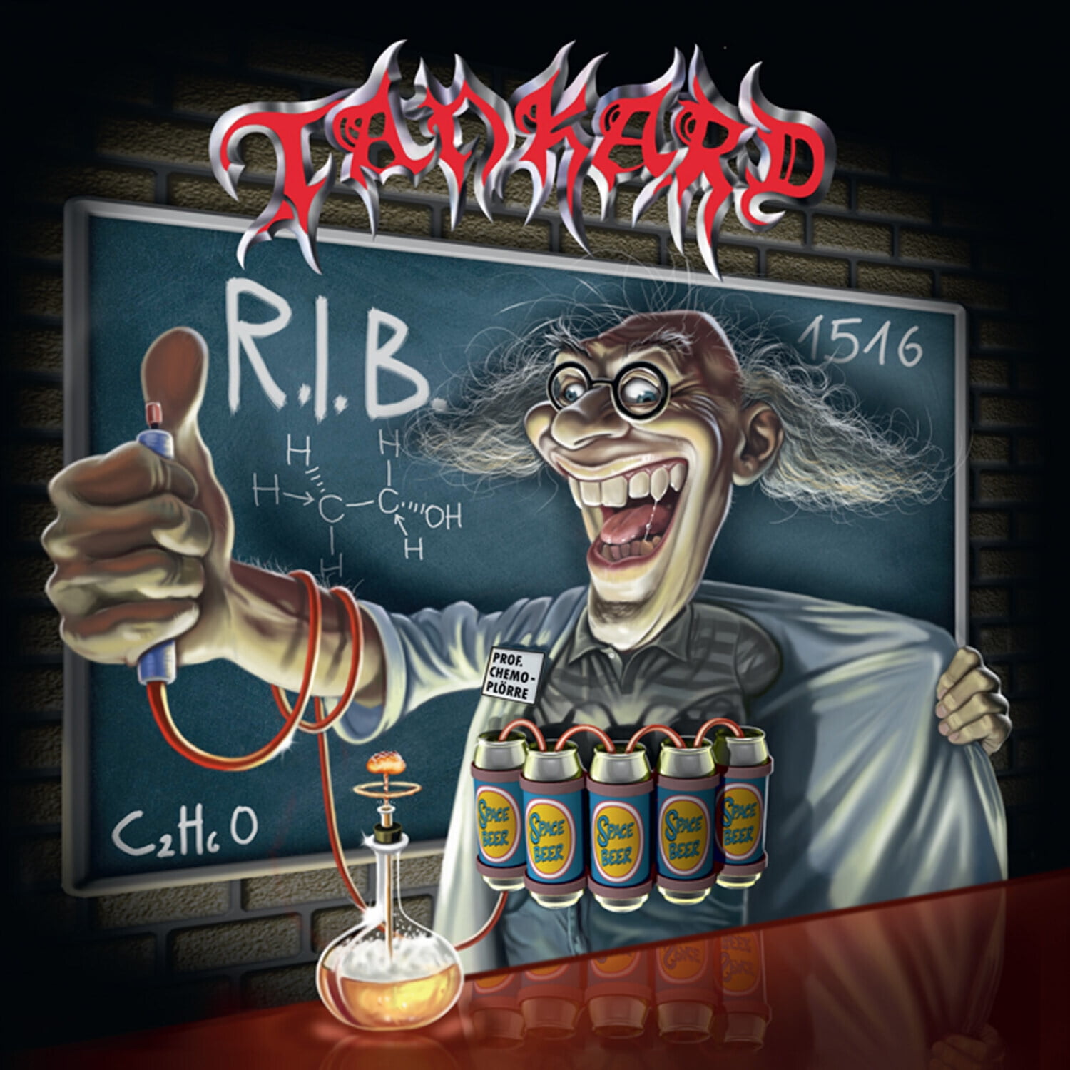 Tankard - R.i.b. - Red/white/black Splatter - Music & Performance ...