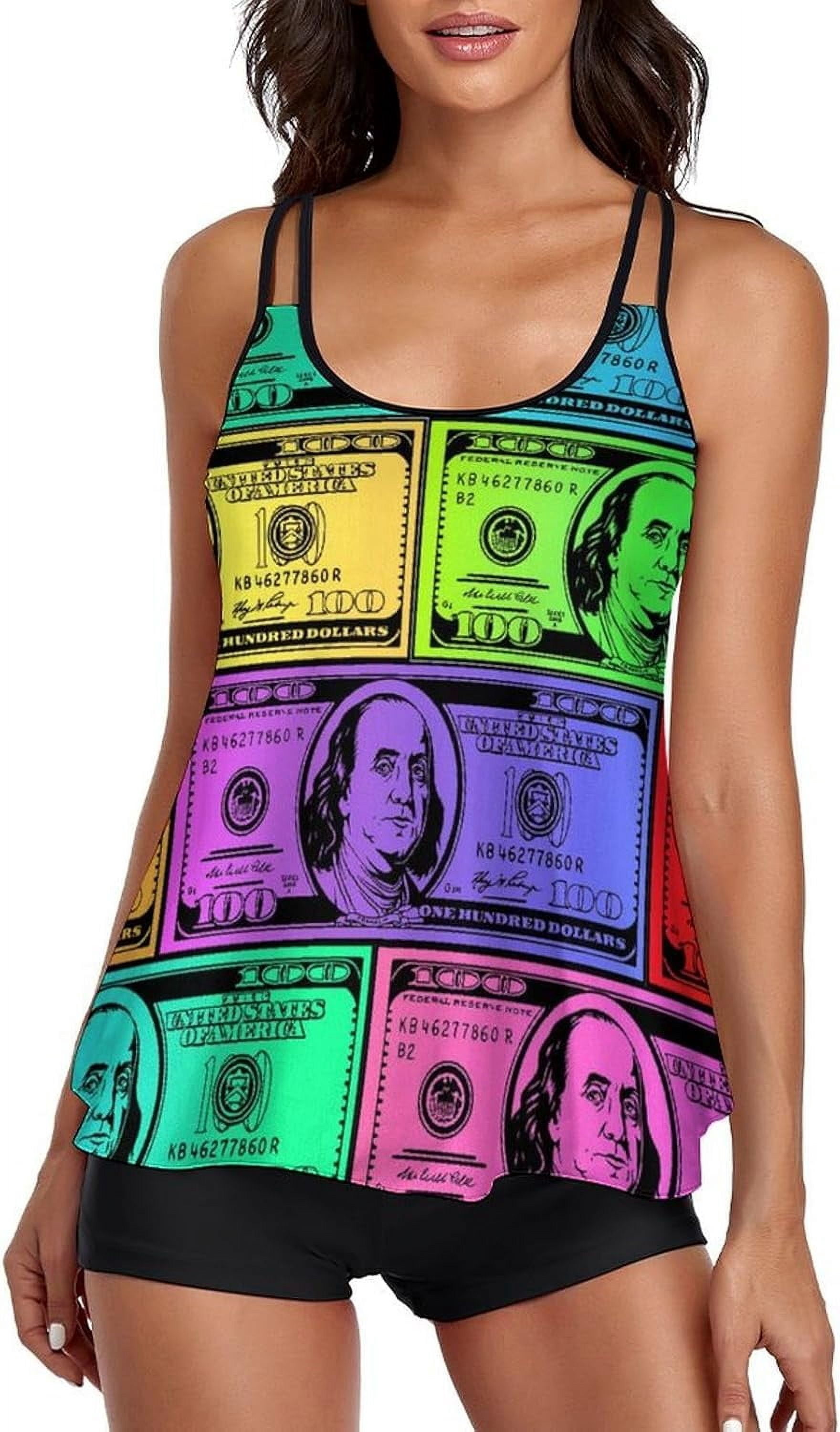 Tankini Sporty Bathing Suits, Tummy Control Tankini Swimsuits for Women ...